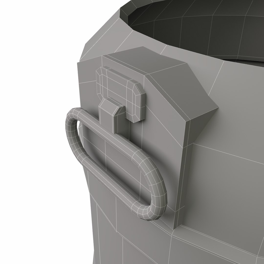 Medical Barrel 3d Model