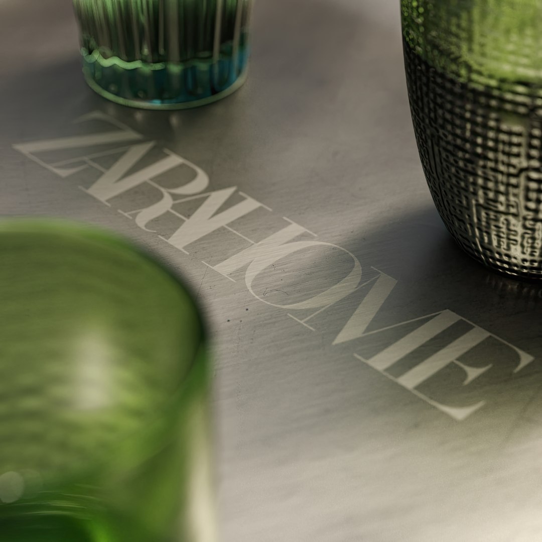 Zara Home Tray Set 3D Model - TurboSquid 2203284