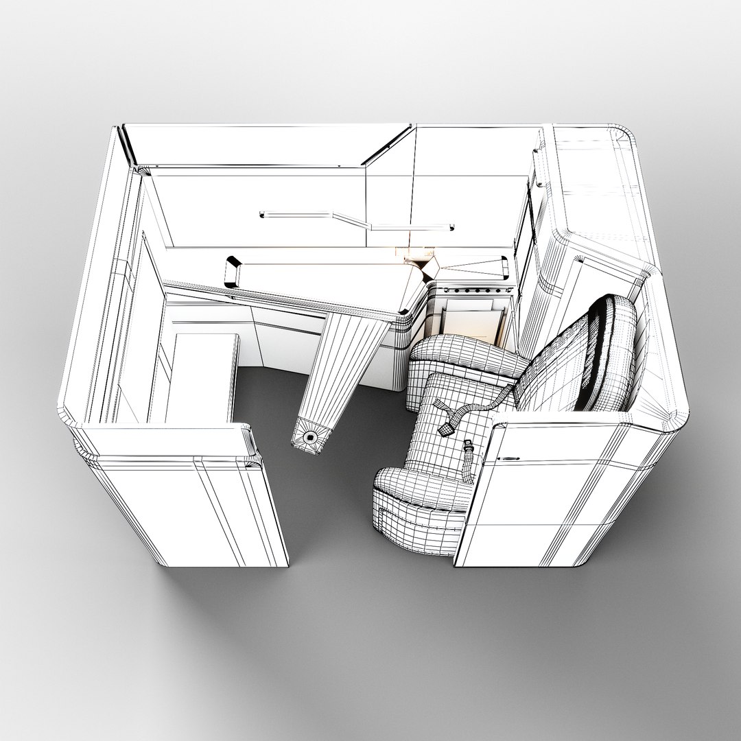 First Class Passenger Seat 3D model - TurboSquid 2165044