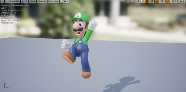 Luigi rig unity 3D - TurboSquid 1566583
