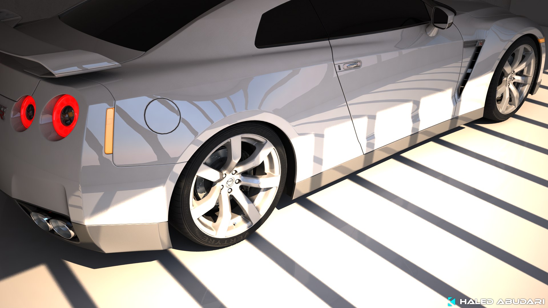 3d Model Nissan Gtr Dynamics