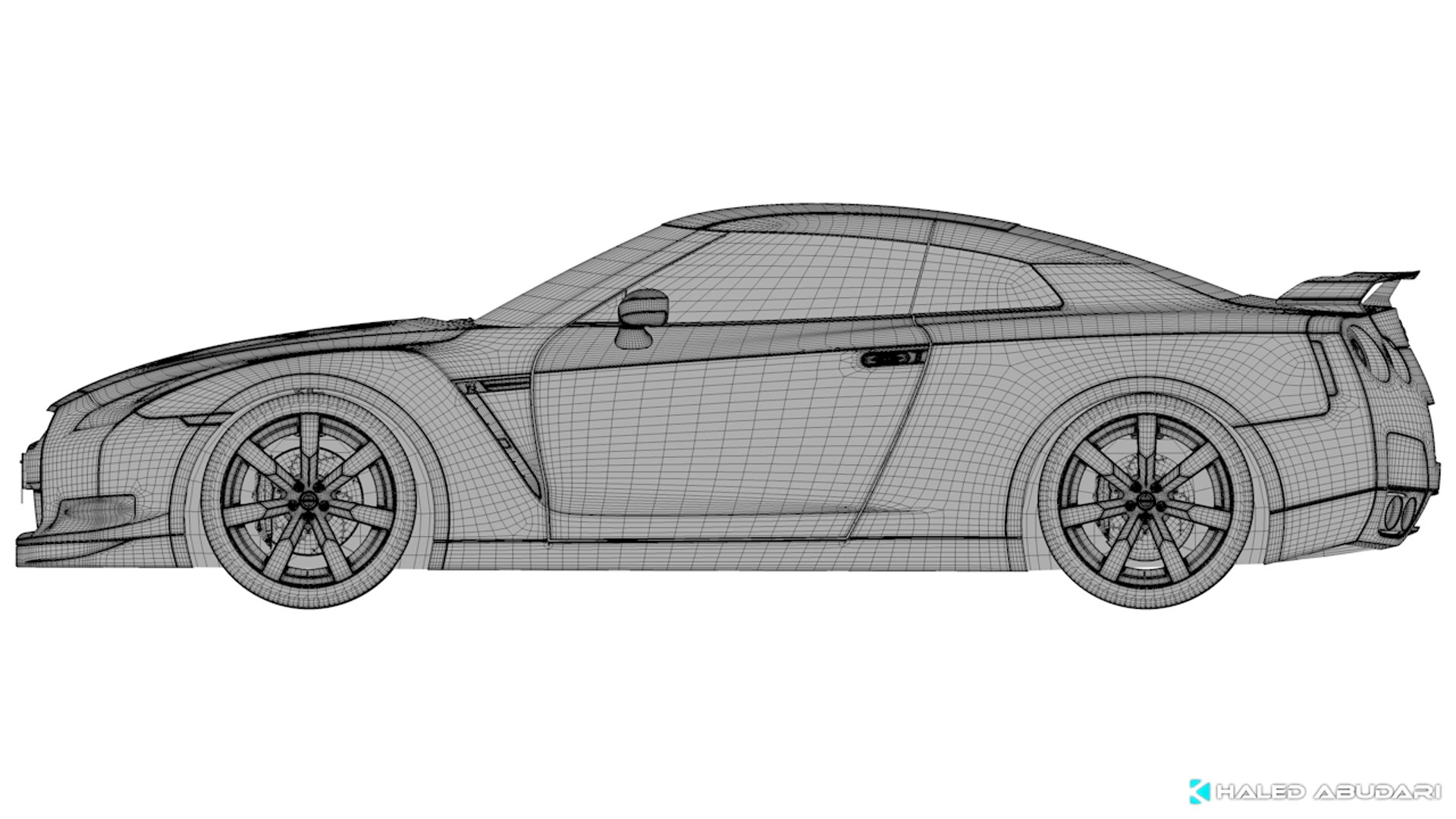 3d Model Nissan Gtr Dynamics