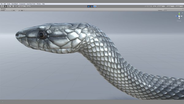 3D model black mamba animation - TurboSquid 1264247