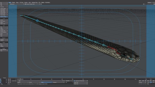 3D model black mamba animation - TurboSquid 1264247