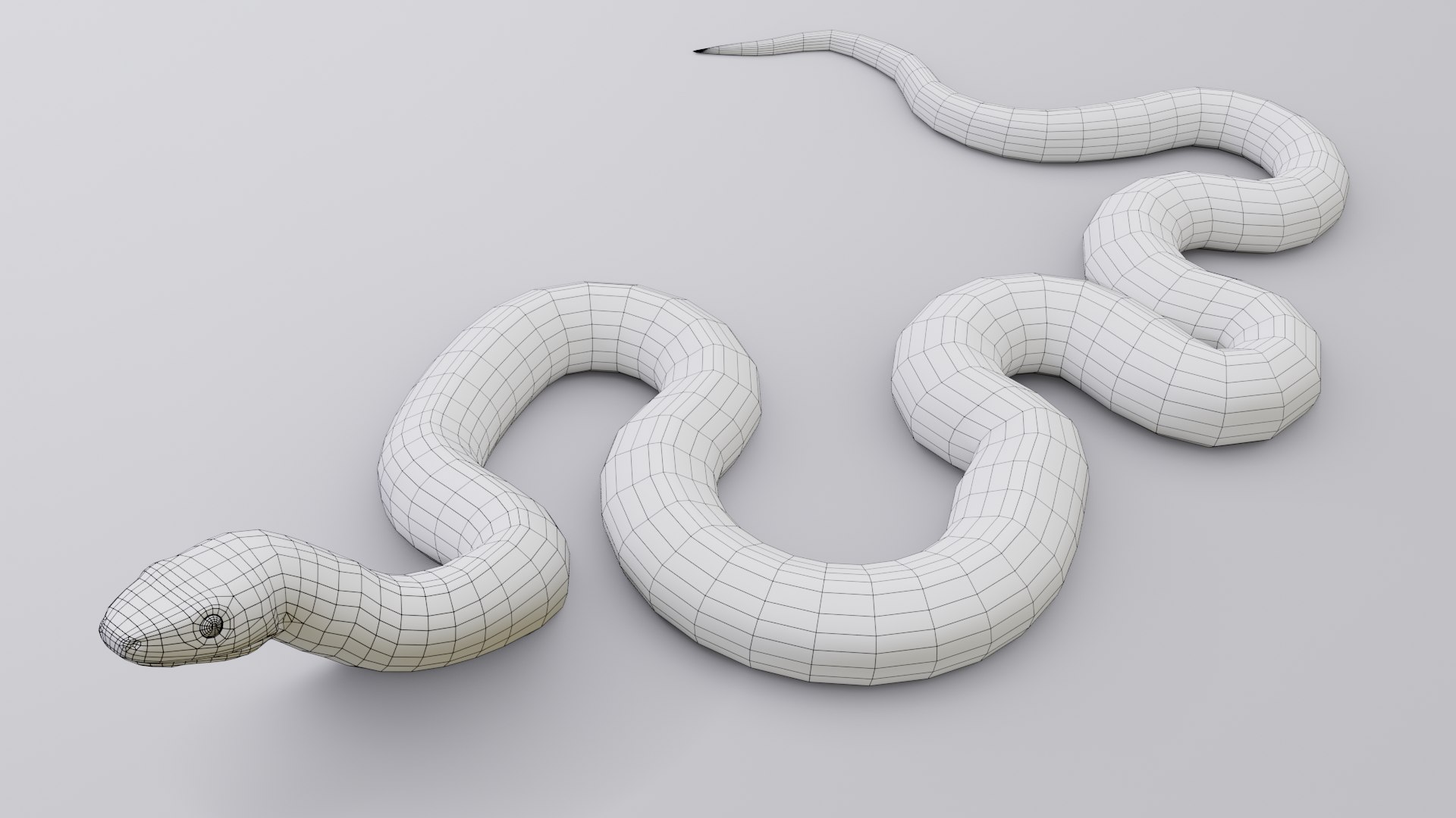 3D model black mamba animation - TurboSquid 1264247