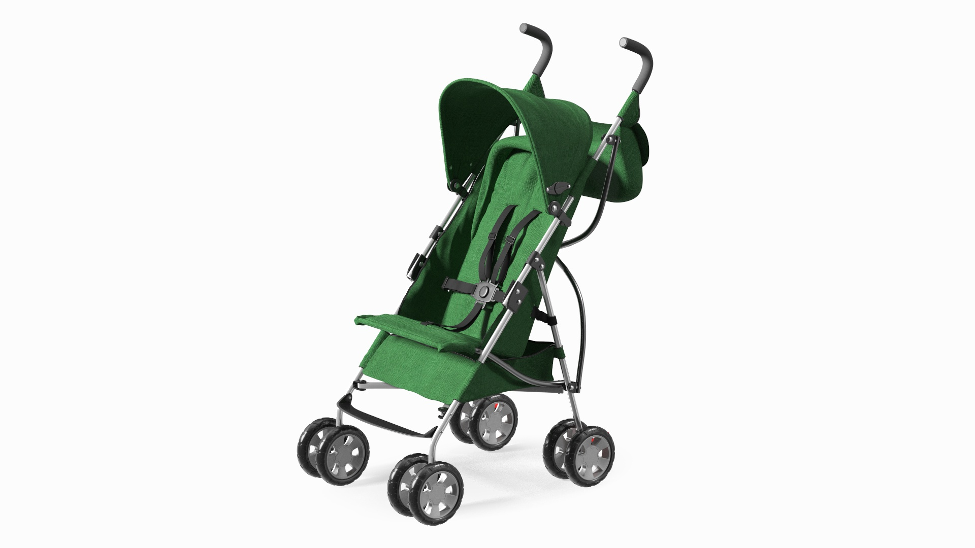 3D Model Compact Baby Stroller With Bag - TurboSquid 2144502