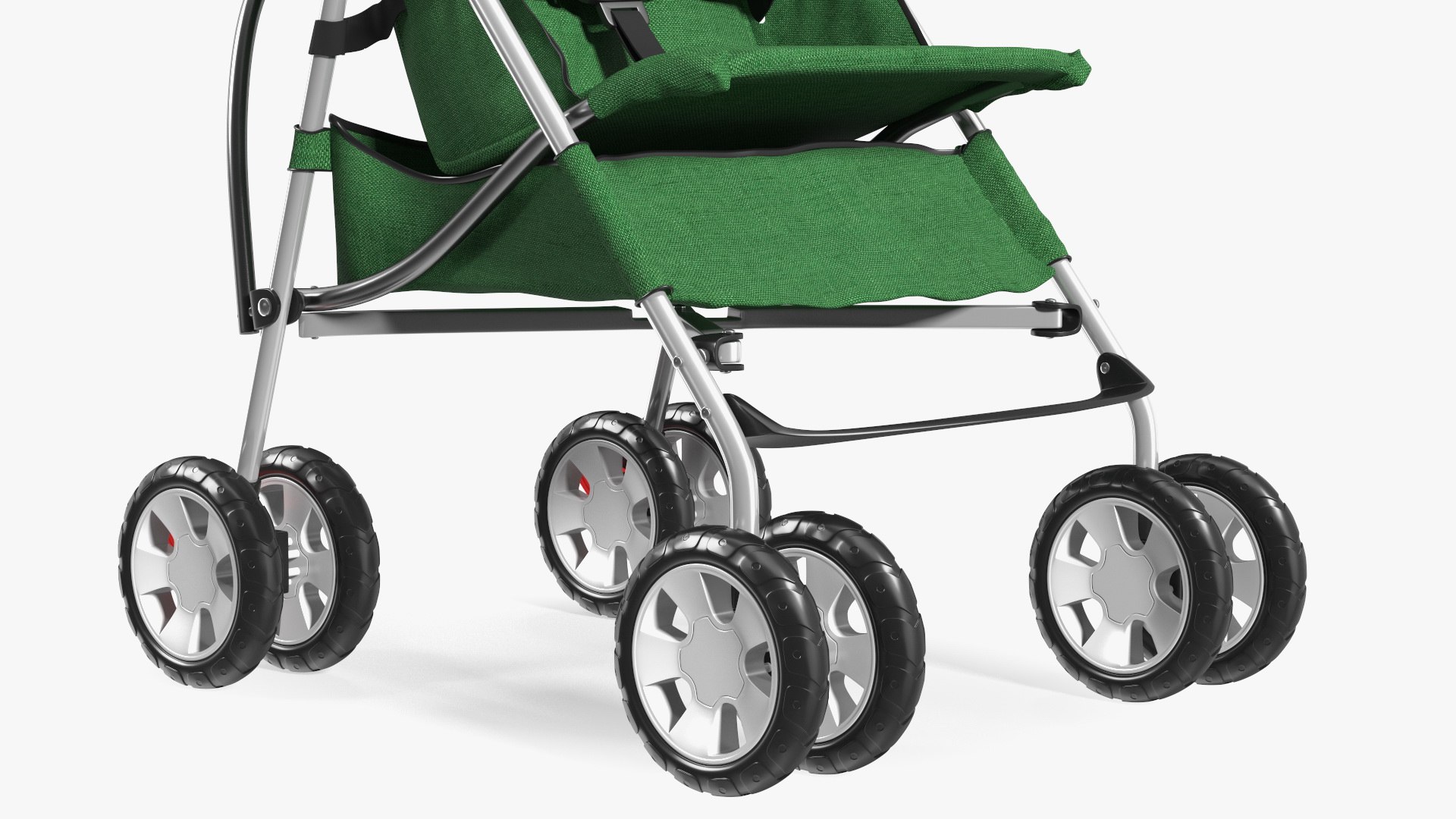 3D Model Compact Baby Stroller With Bag - TurboSquid 2144502