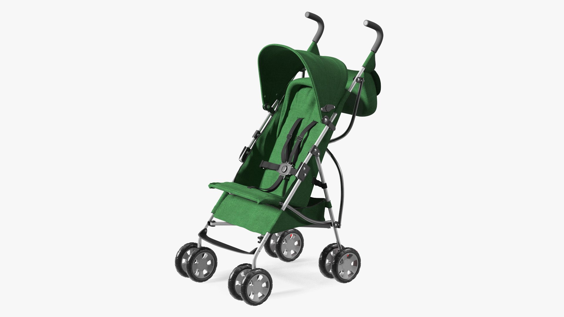 3D model Compact Baby Stroller With Bag - TurboSquid 2144502