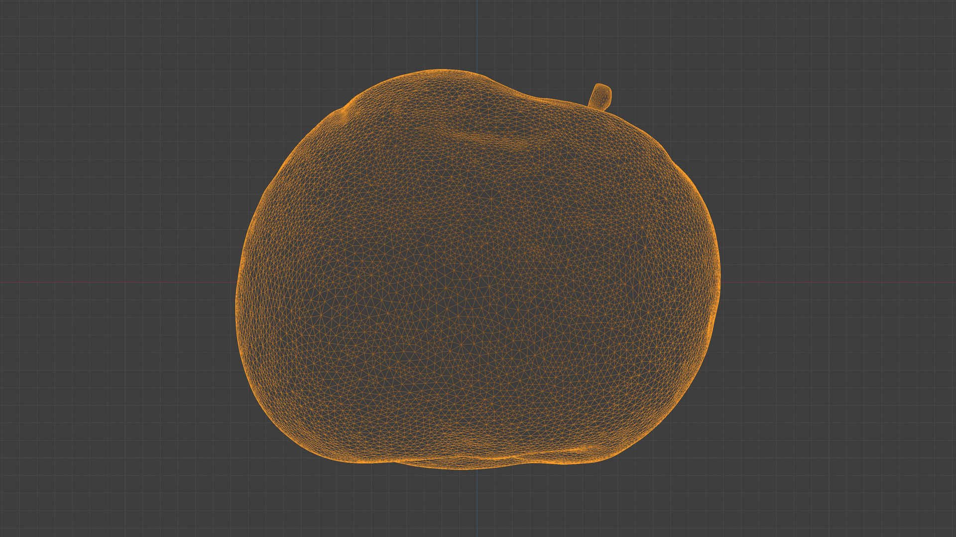 3D Photorealistic 3D Scan Of Rotten Wrinkly Overripe Old Ugly Apple ...