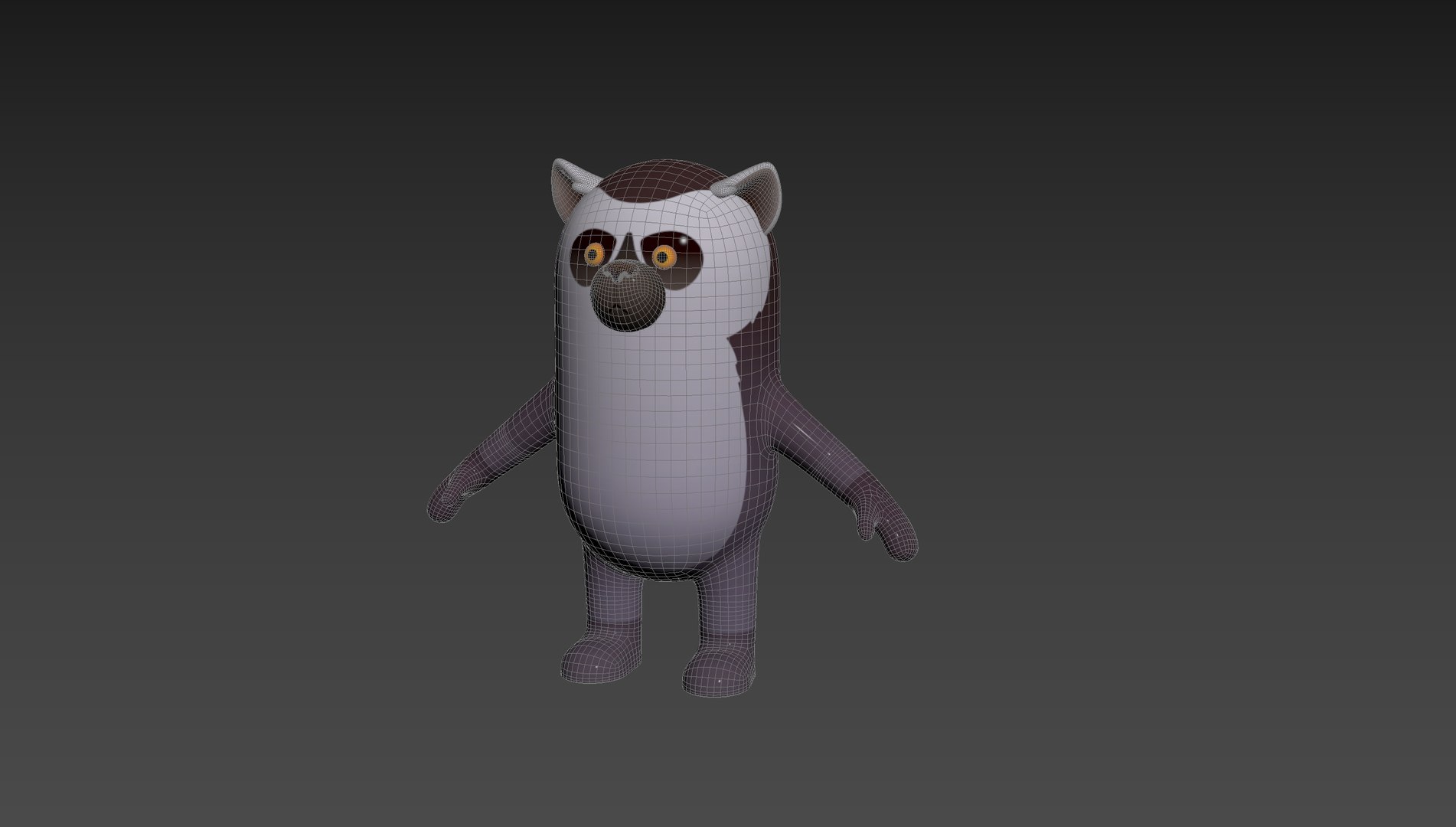 Lemur Character 3D Model - TurboSquid 2021193