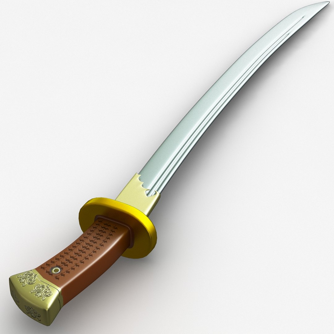 3d dao sword