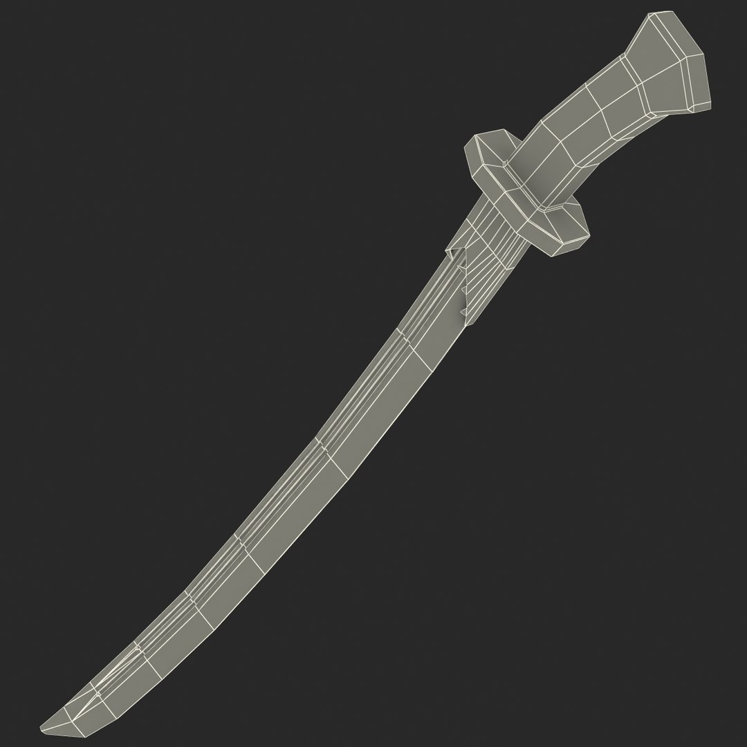 3d dao sword