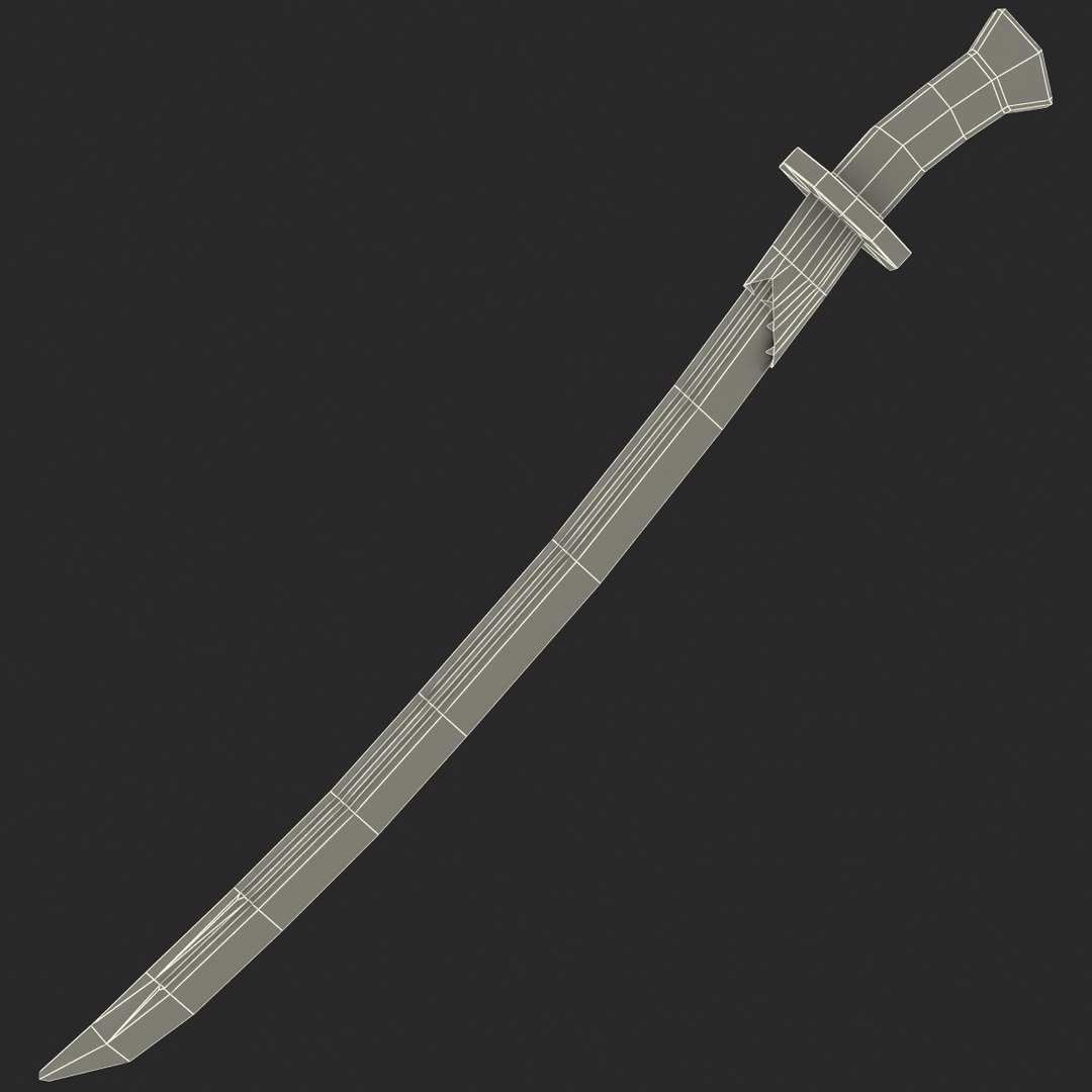 3d dao sword