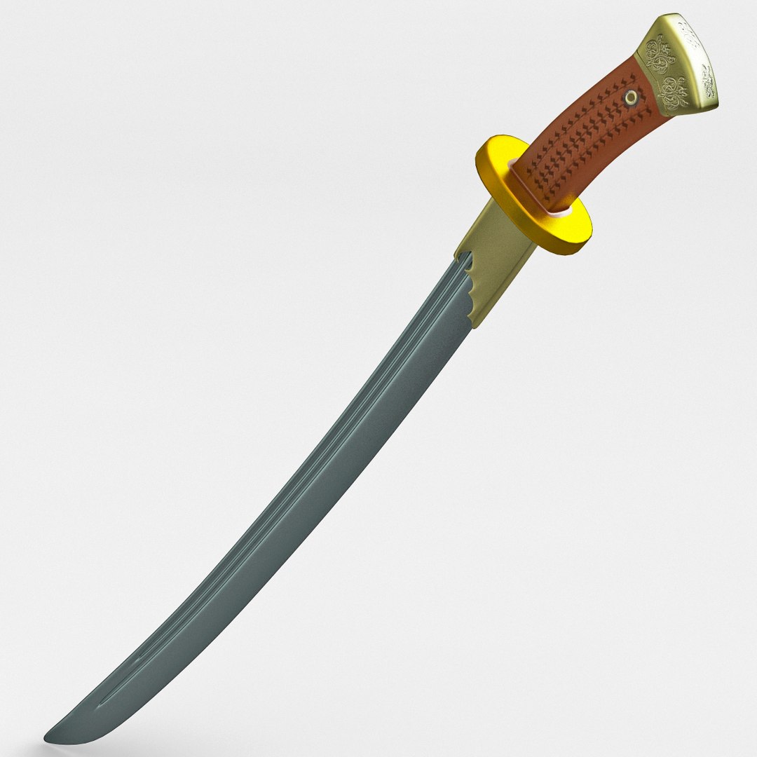 3d dao sword