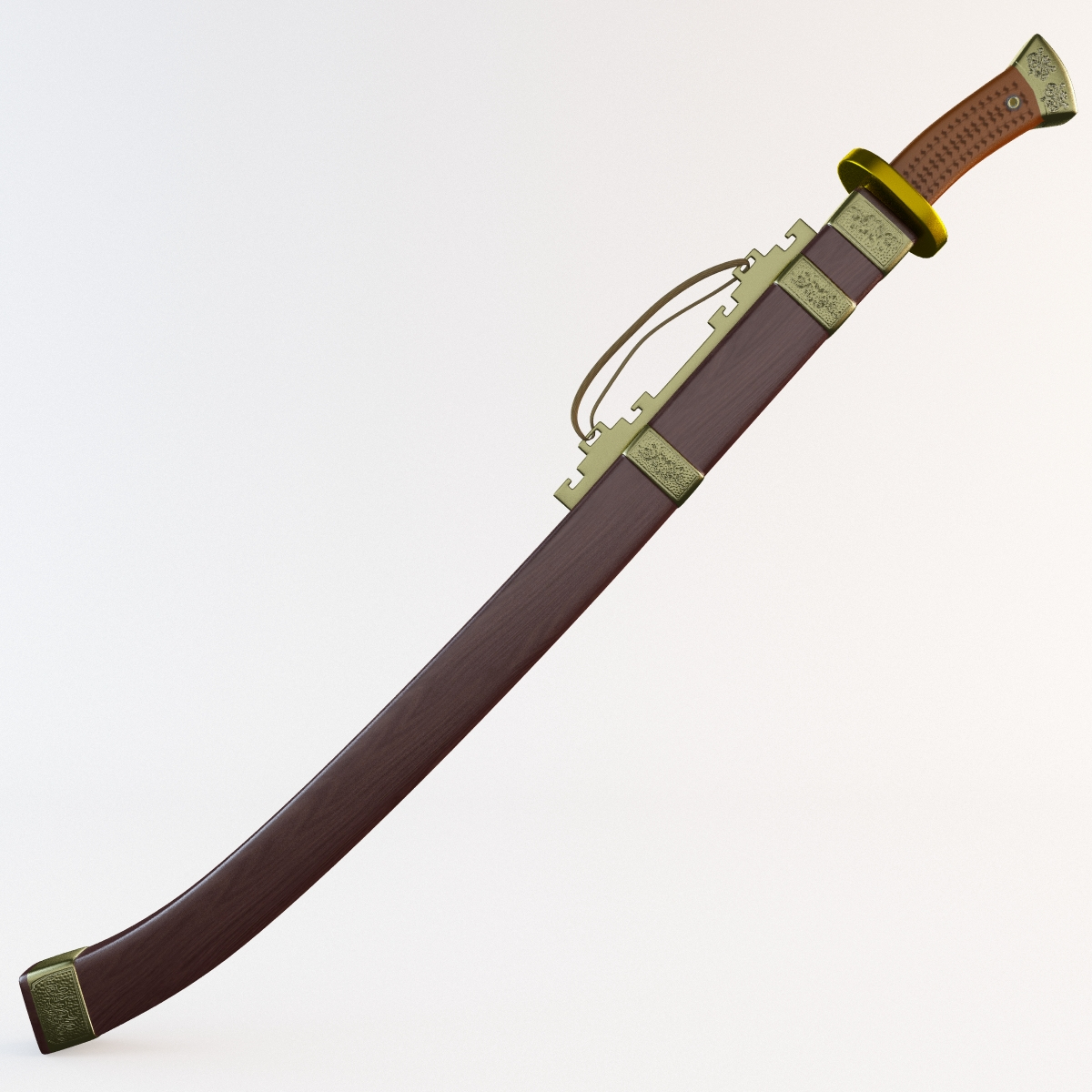 3d dao sword