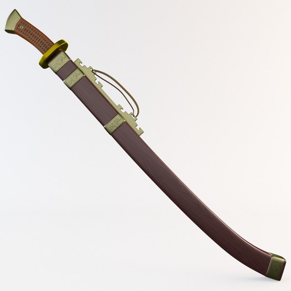 3d dao sword