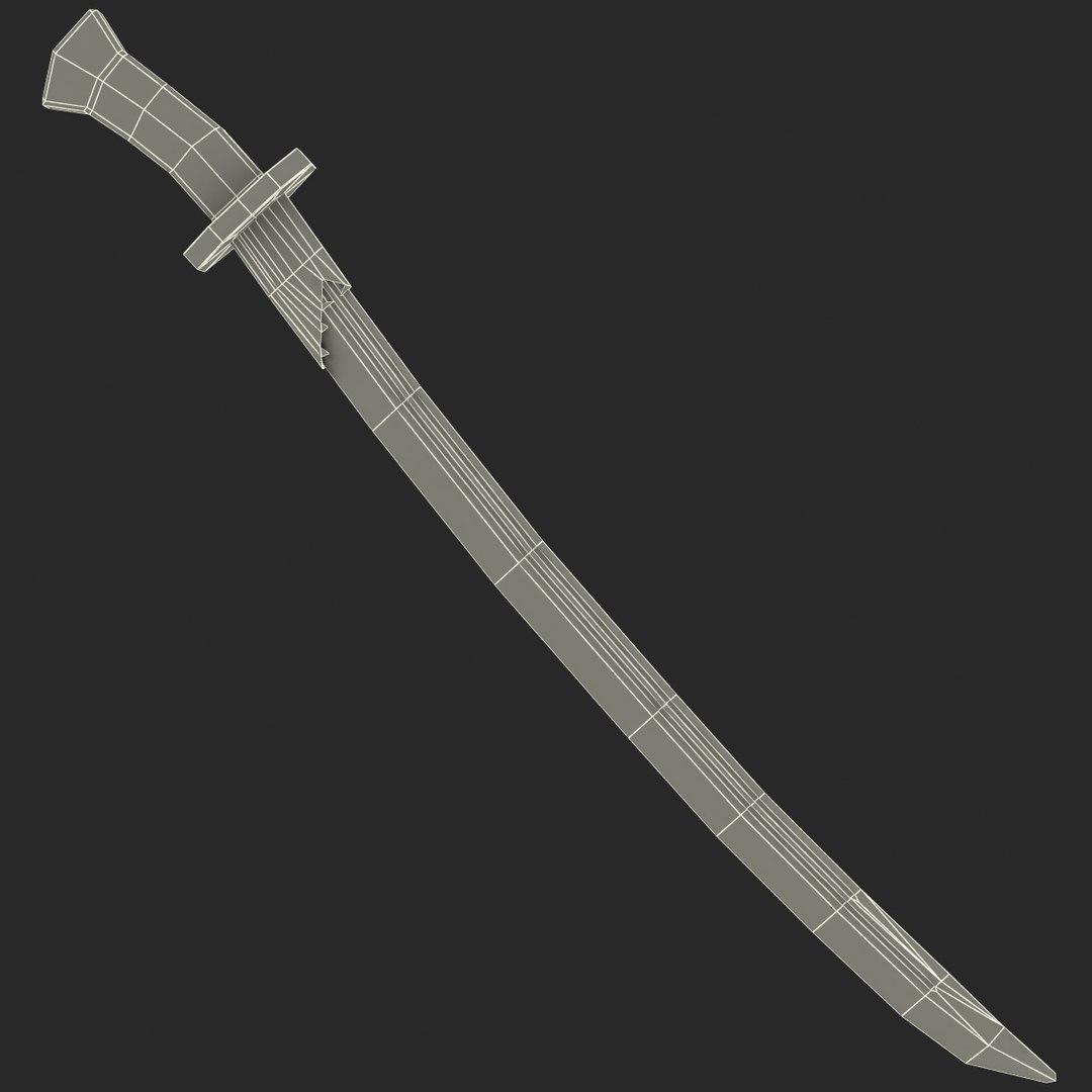 3d dao sword