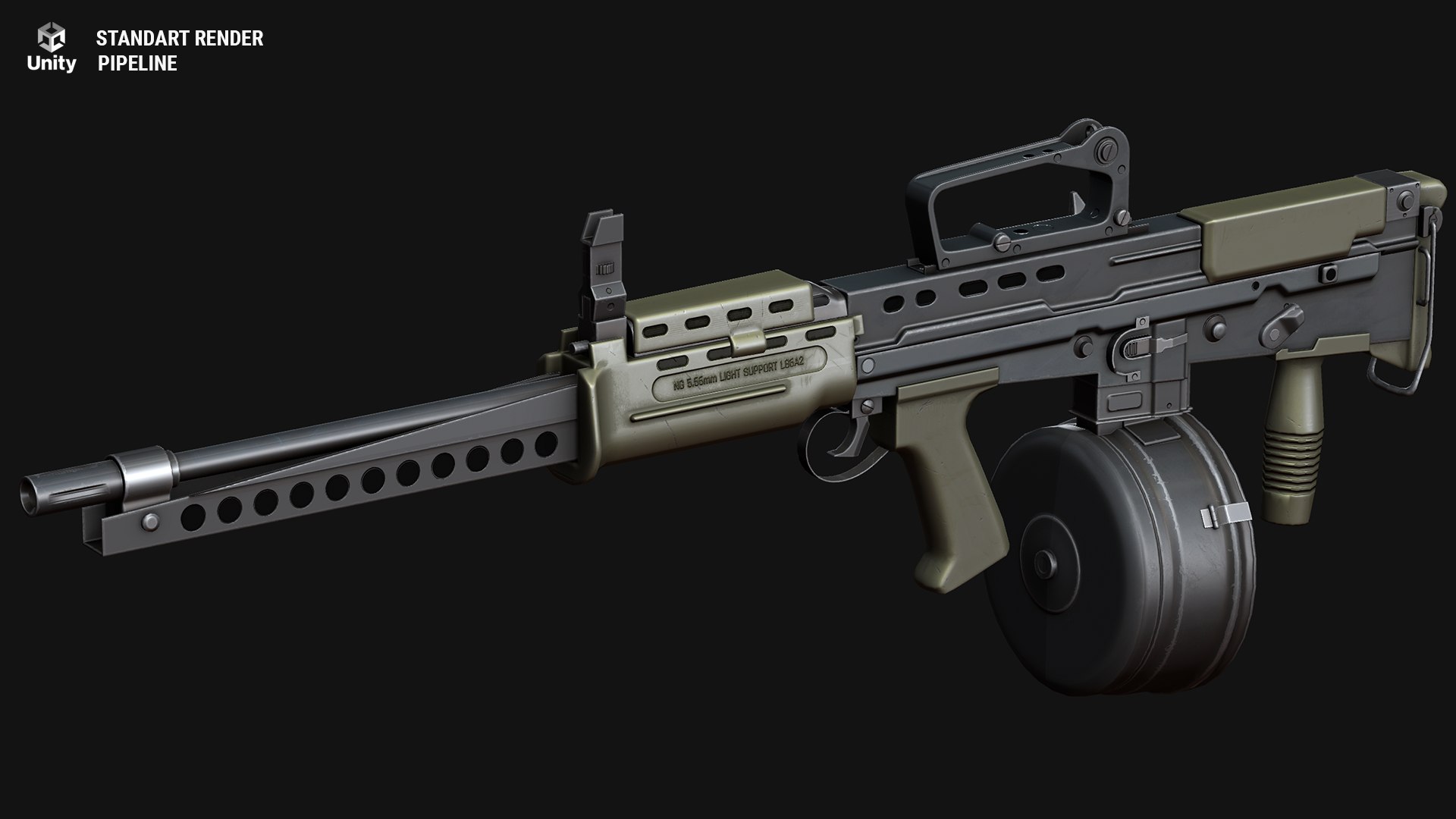 L86 LSW Rifle - Mobile Ready Low Poly 3D - TurboSquid 2283455