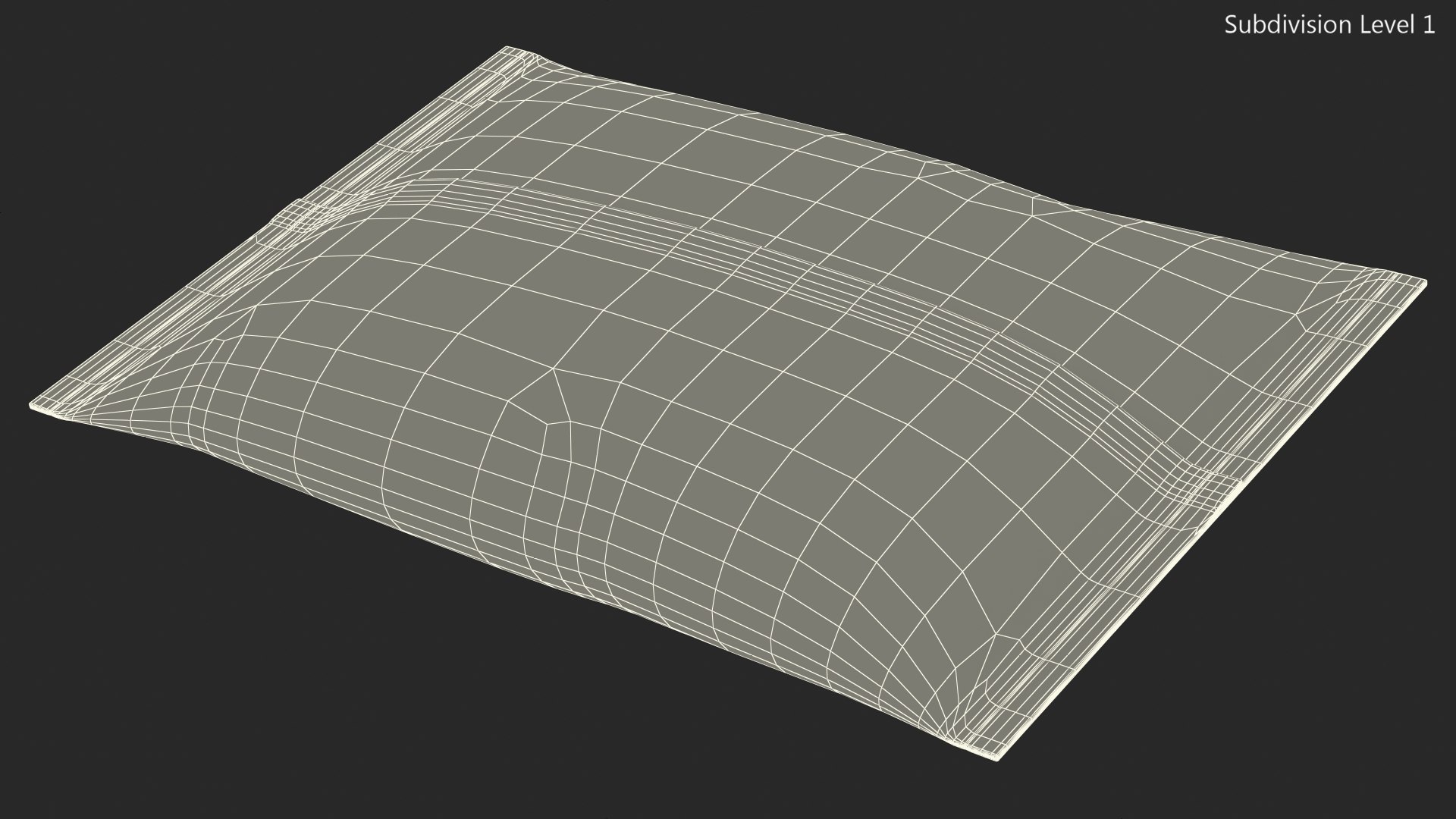 Pillow Shape Milk Packaging 3D Model - TurboSquid 1789842