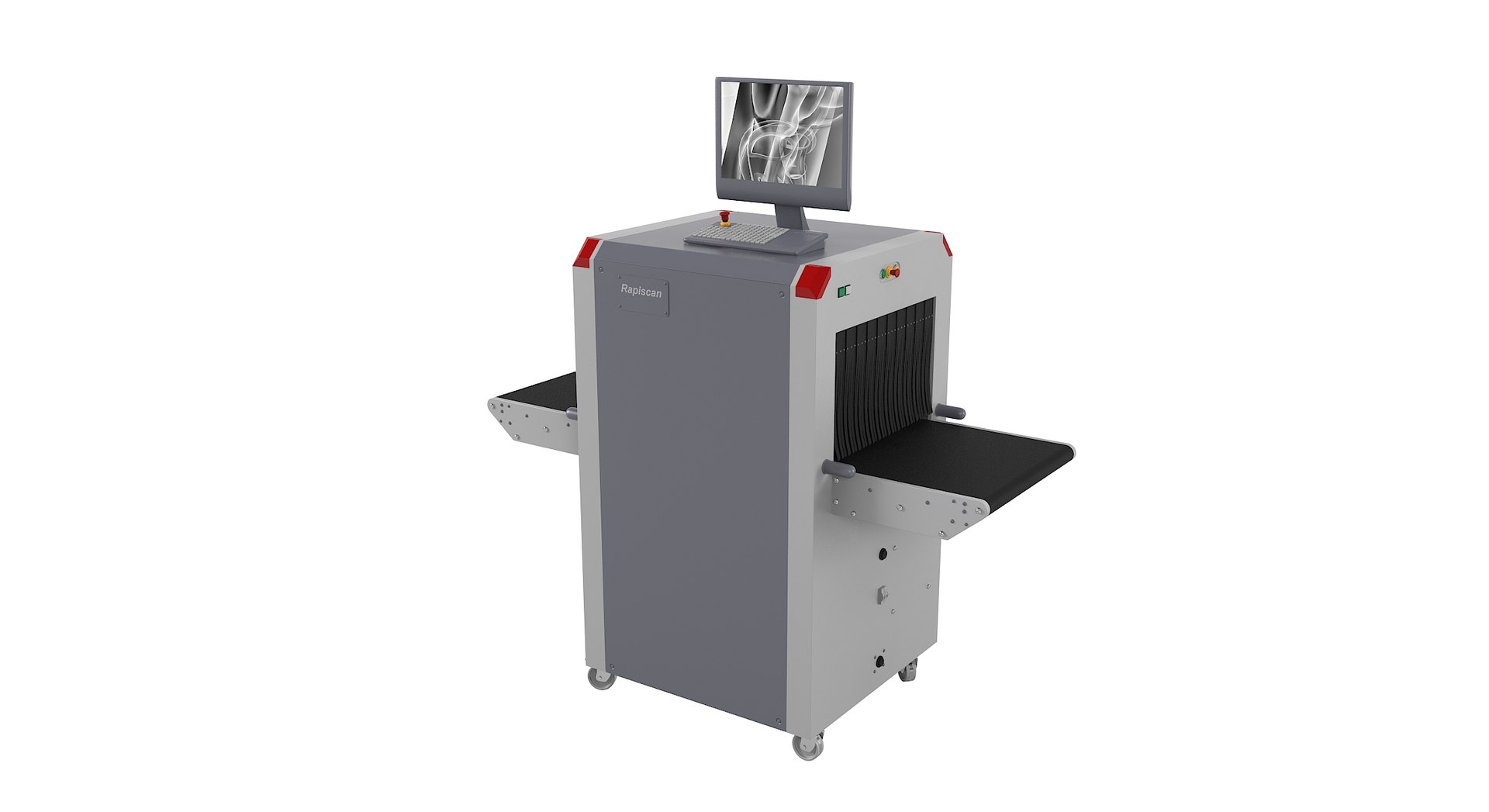 Rapiscan X-ray Baggage Scanner 3D Model - TurboSquid 1302375