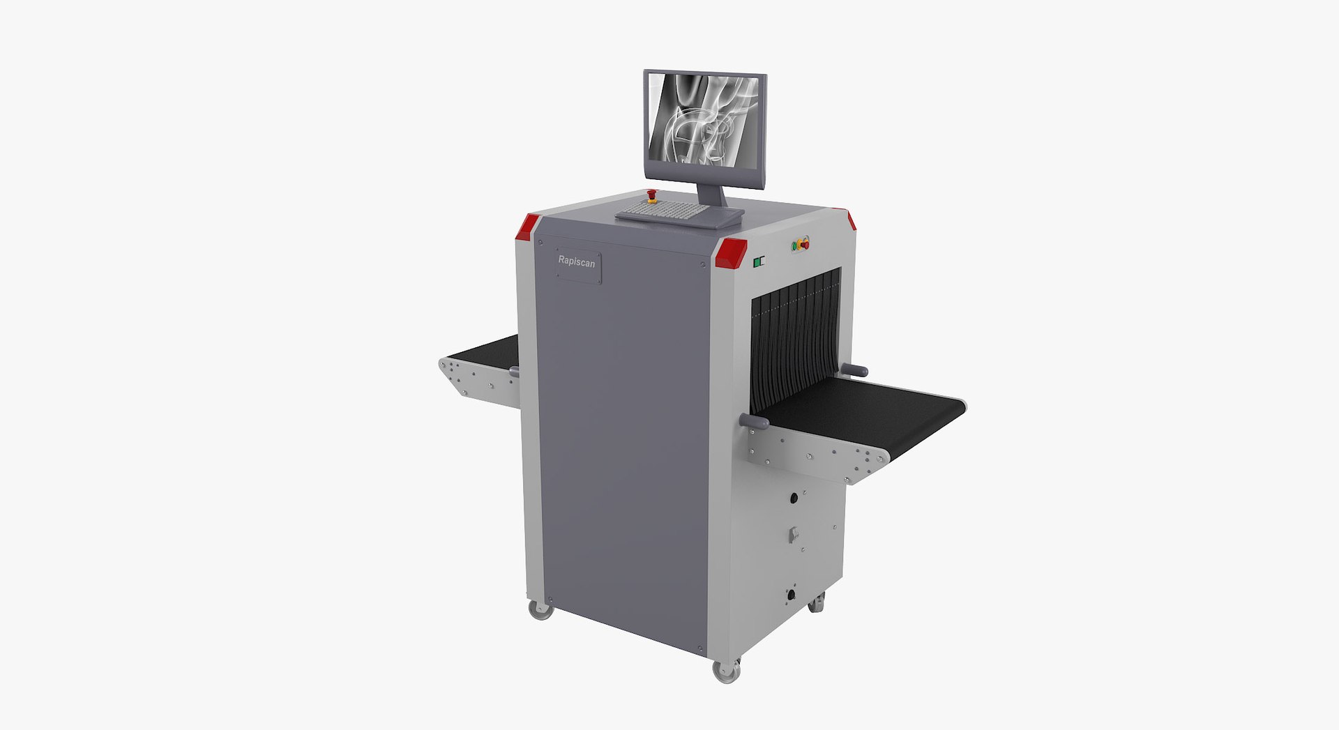 Rapiscan X-ray Baggage Scanner 3D Model - TurboSquid 1302375