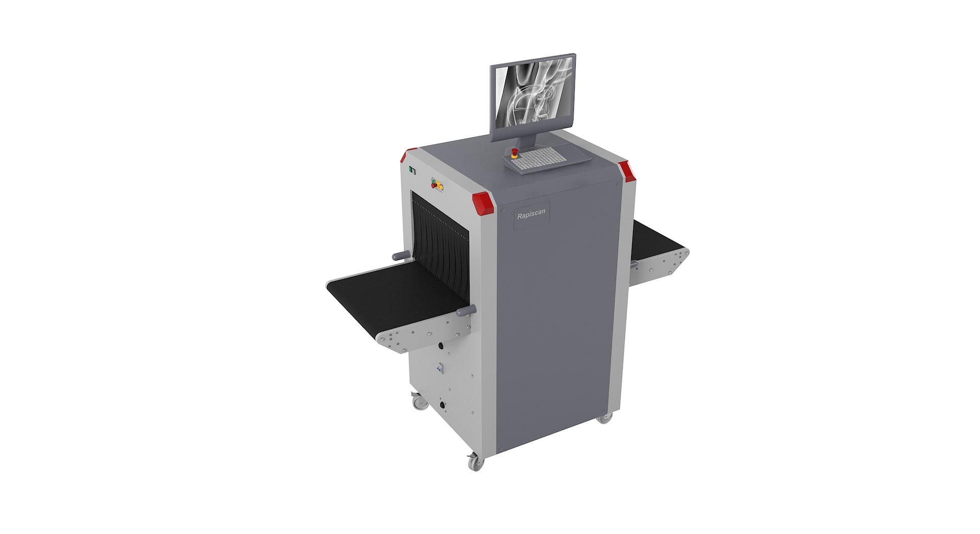 Rapiscan X-ray Baggage Scanner 3D Model - TurboSquid 1302375
