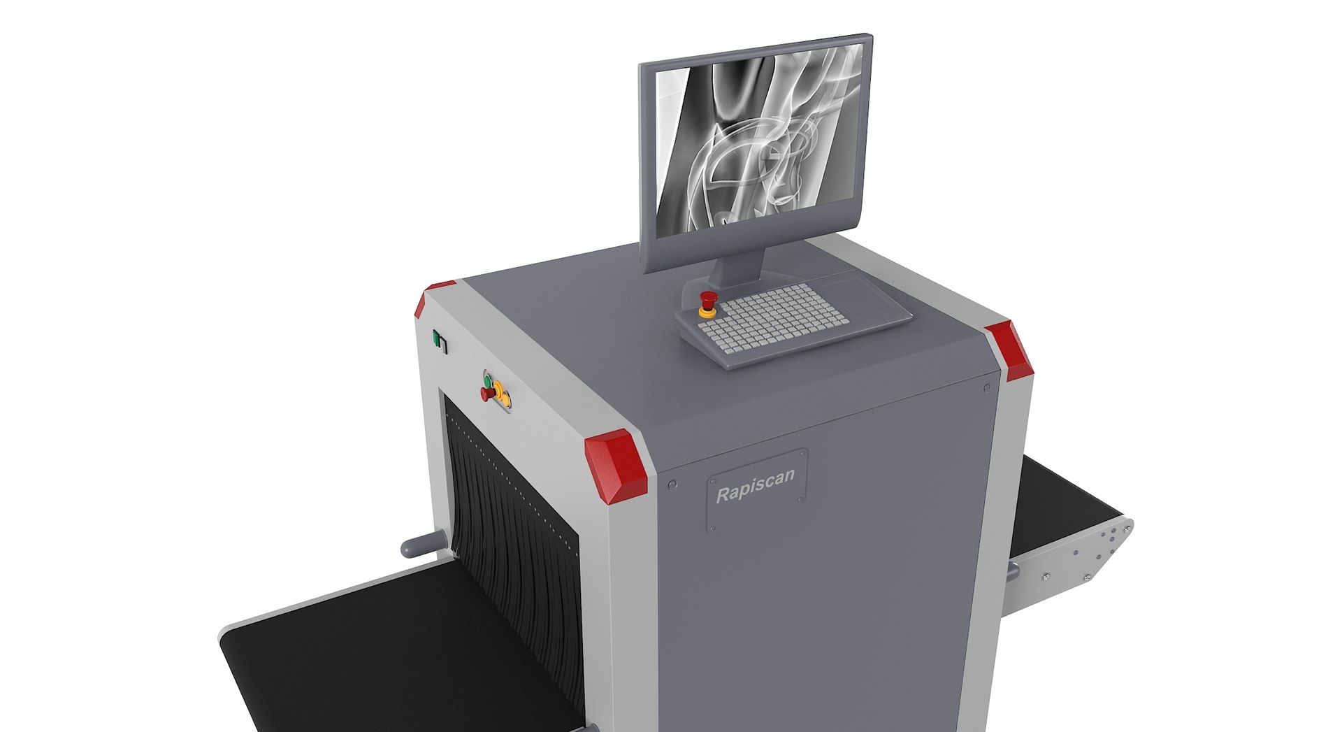 Rapiscan X-ray Baggage Scanner 3D Model - TurboSquid 1302375