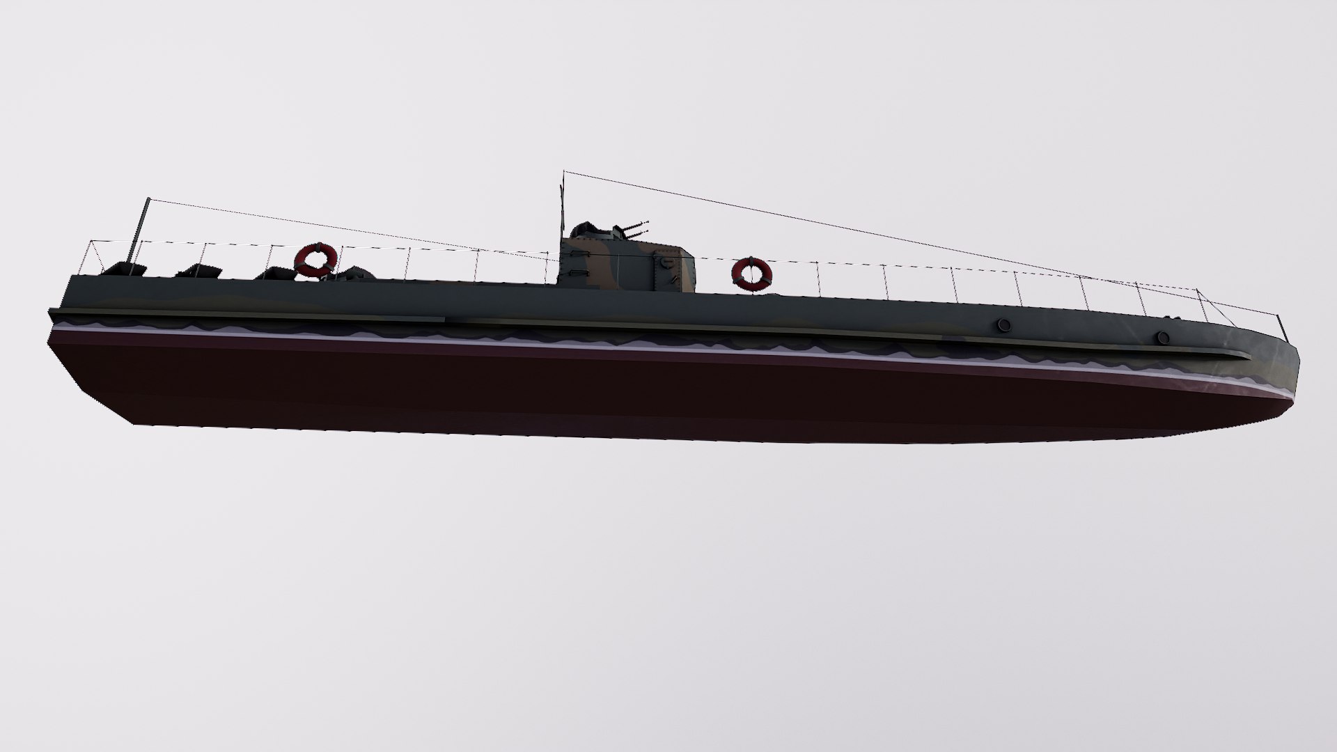 3D Small River Armored Boat Project 1125 - TurboSquid 1760575