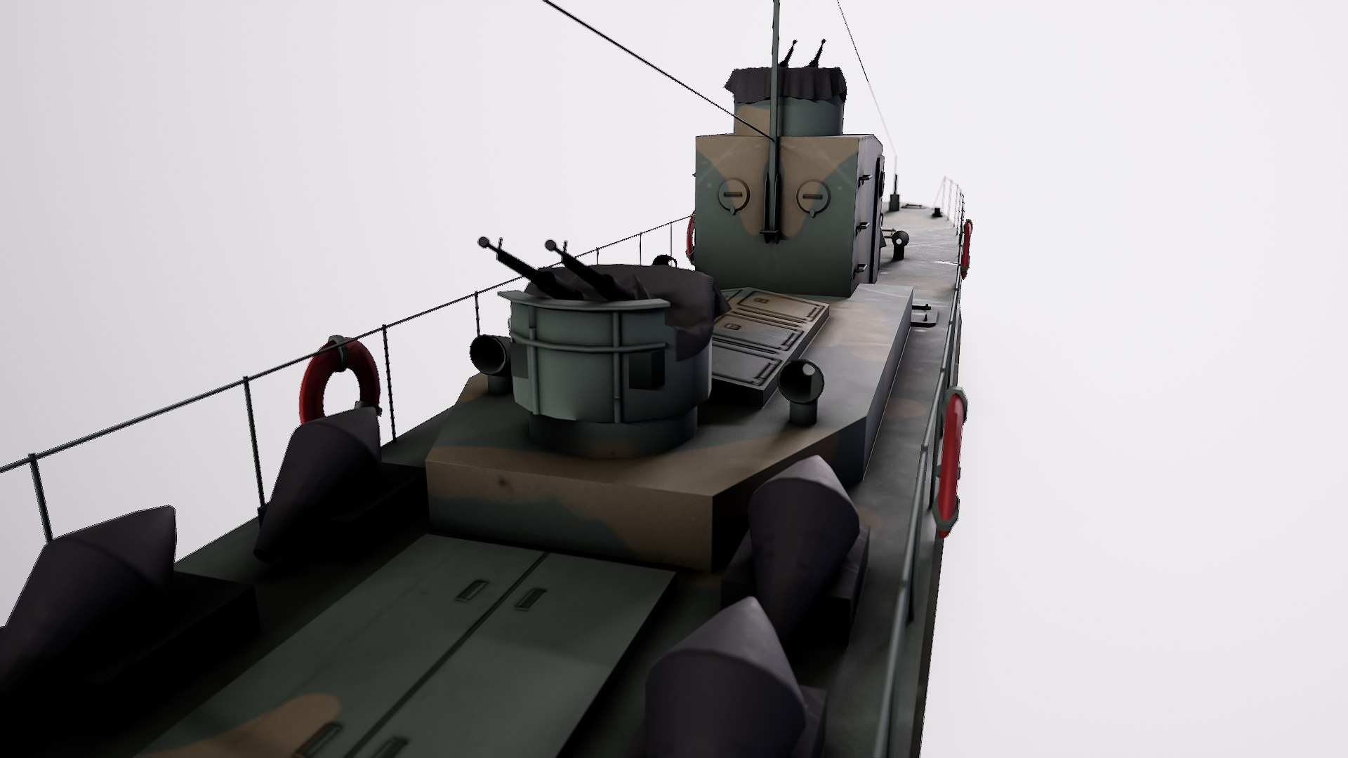 3D Small River Armored Boat Project 1125 - TurboSquid 1760575