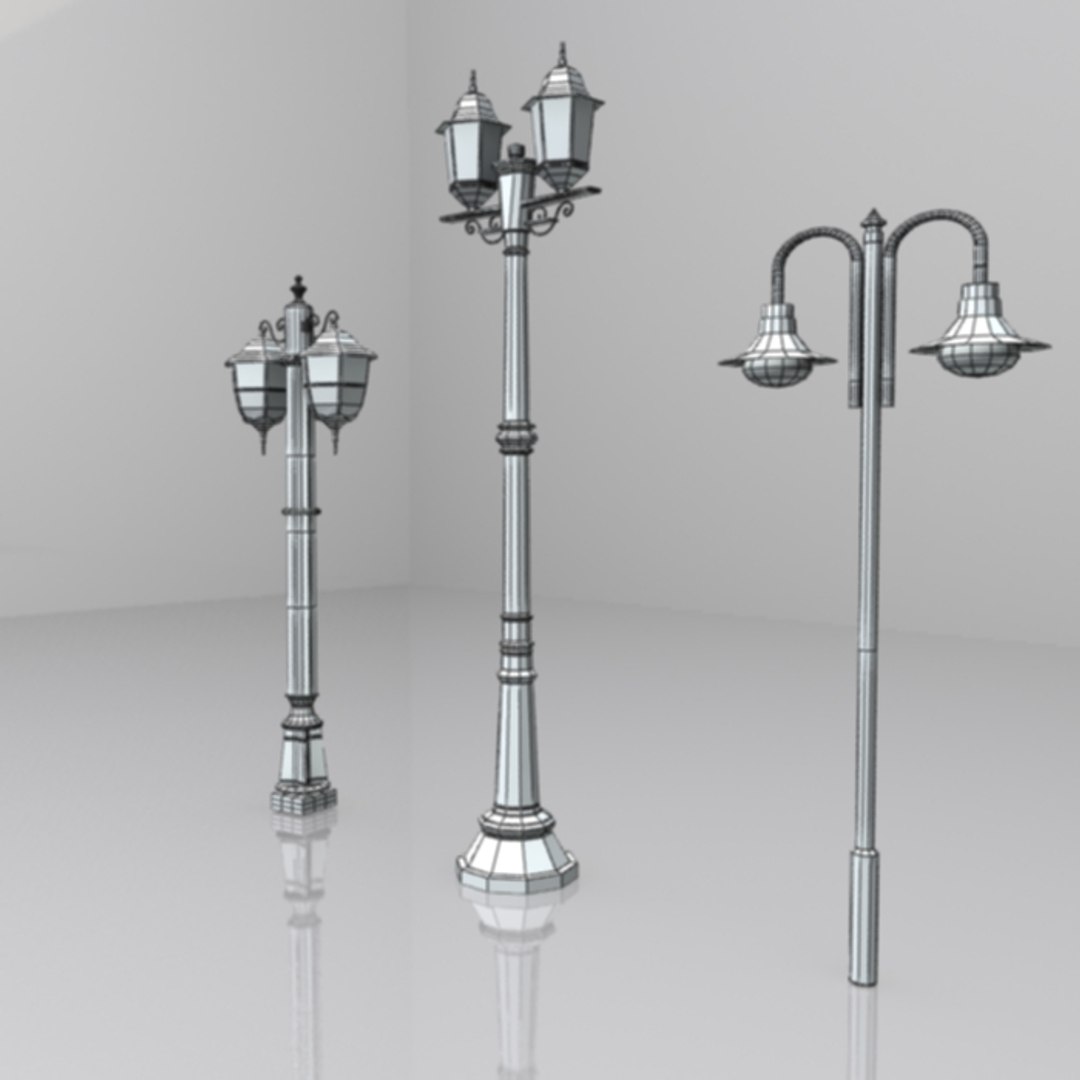 3ds max street light 3