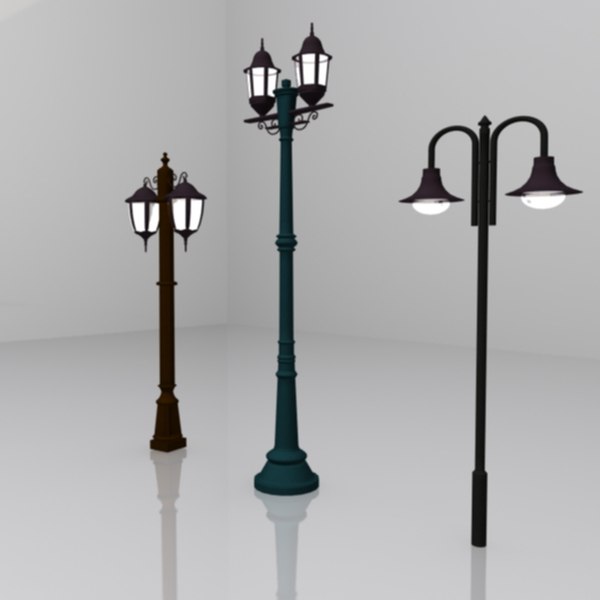 3ds max street light 3