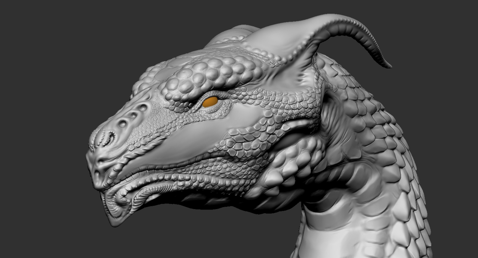 3D Dragon Head Concept 2019 - TurboSquid 1475963