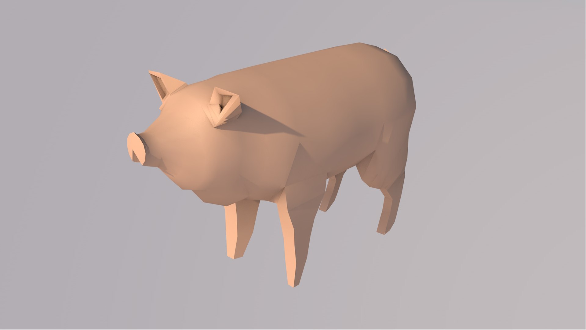 Pig Animal Model - TurboSquid 1641323