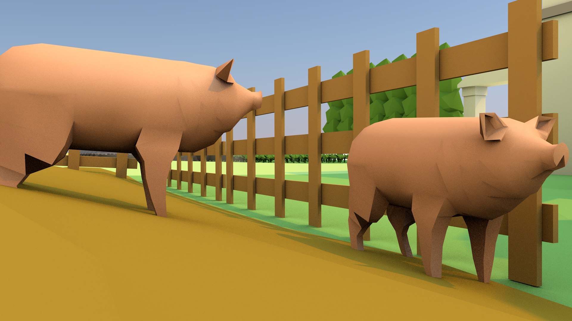 Pig Animal Model - TurboSquid 1641323