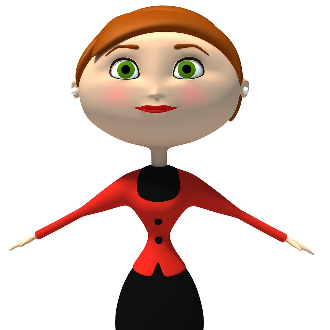 Cartoon Characters 3d Max