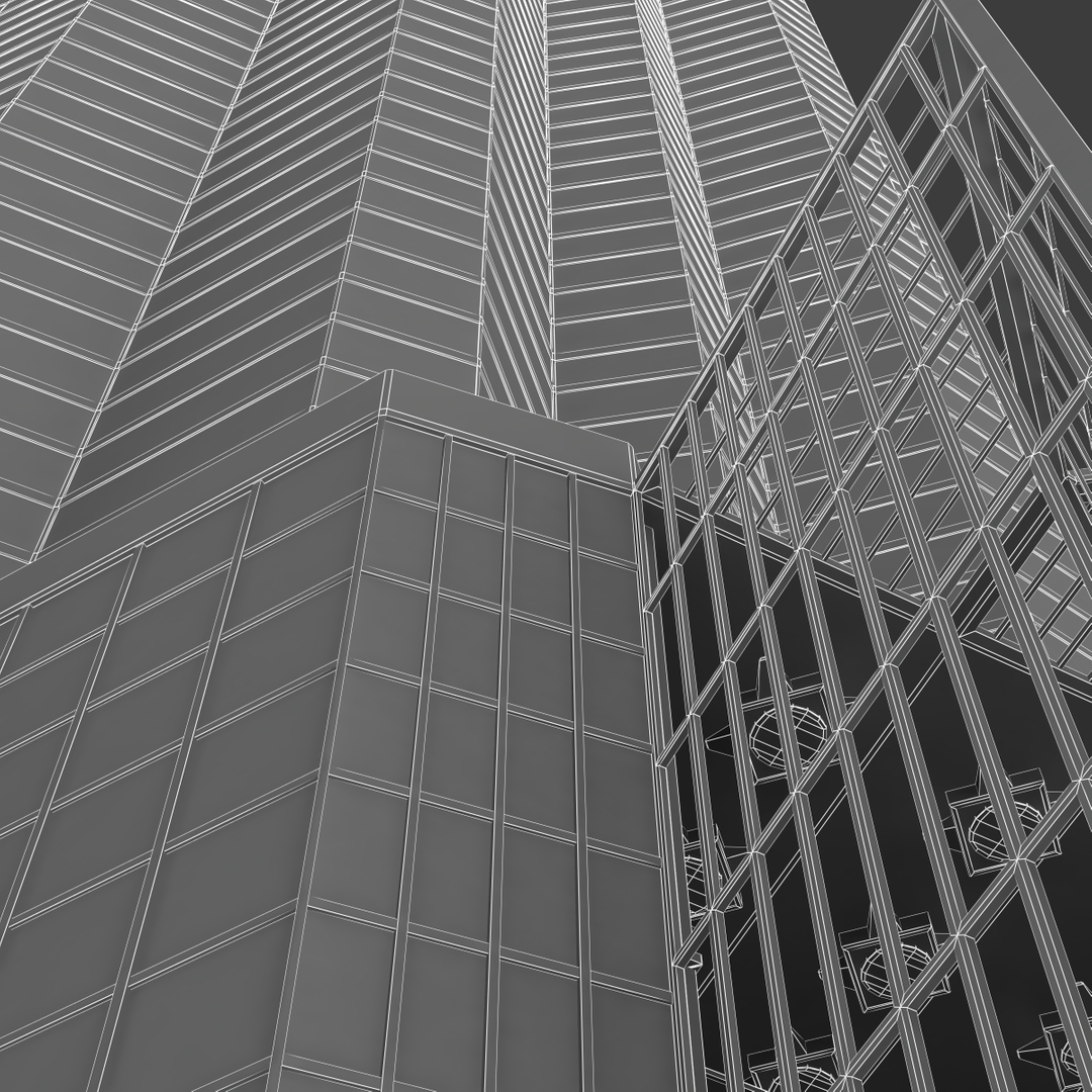 3d skyscraper hdri