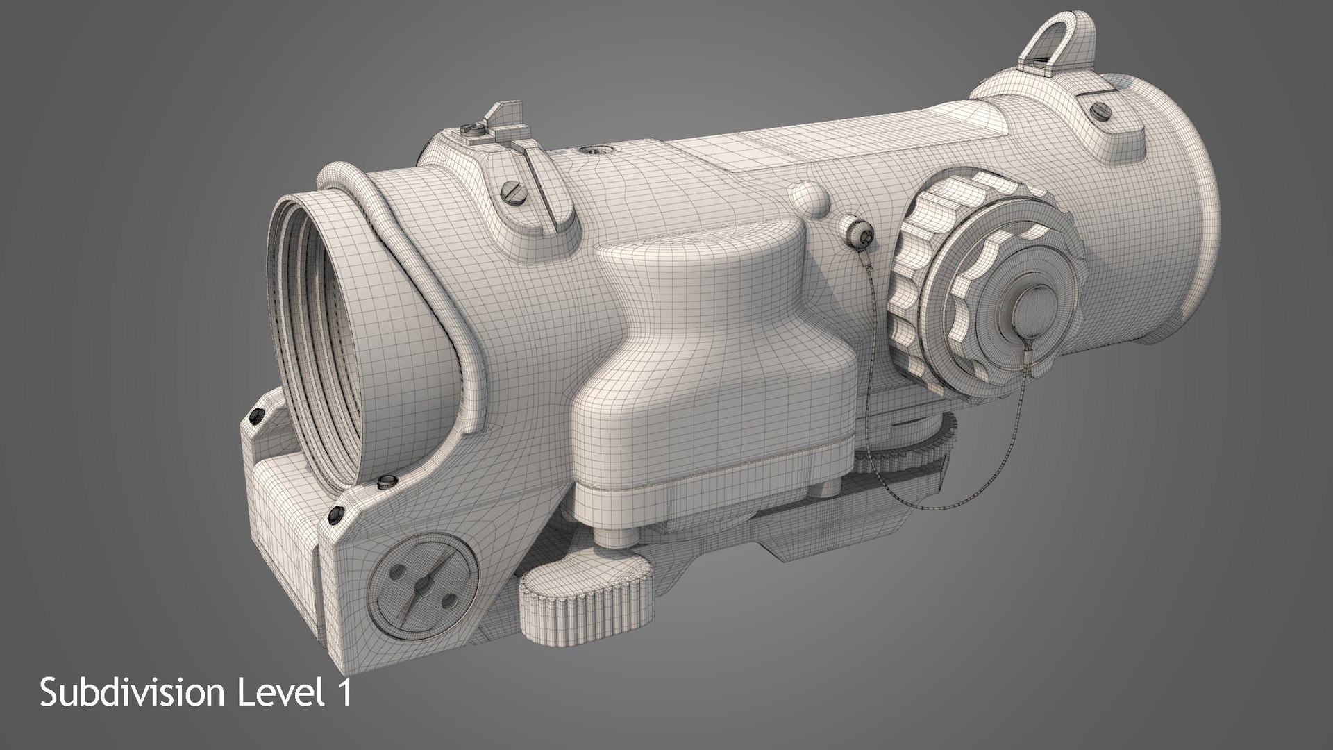 3D Model Elcan Specter Scope - TurboSquid 1460956