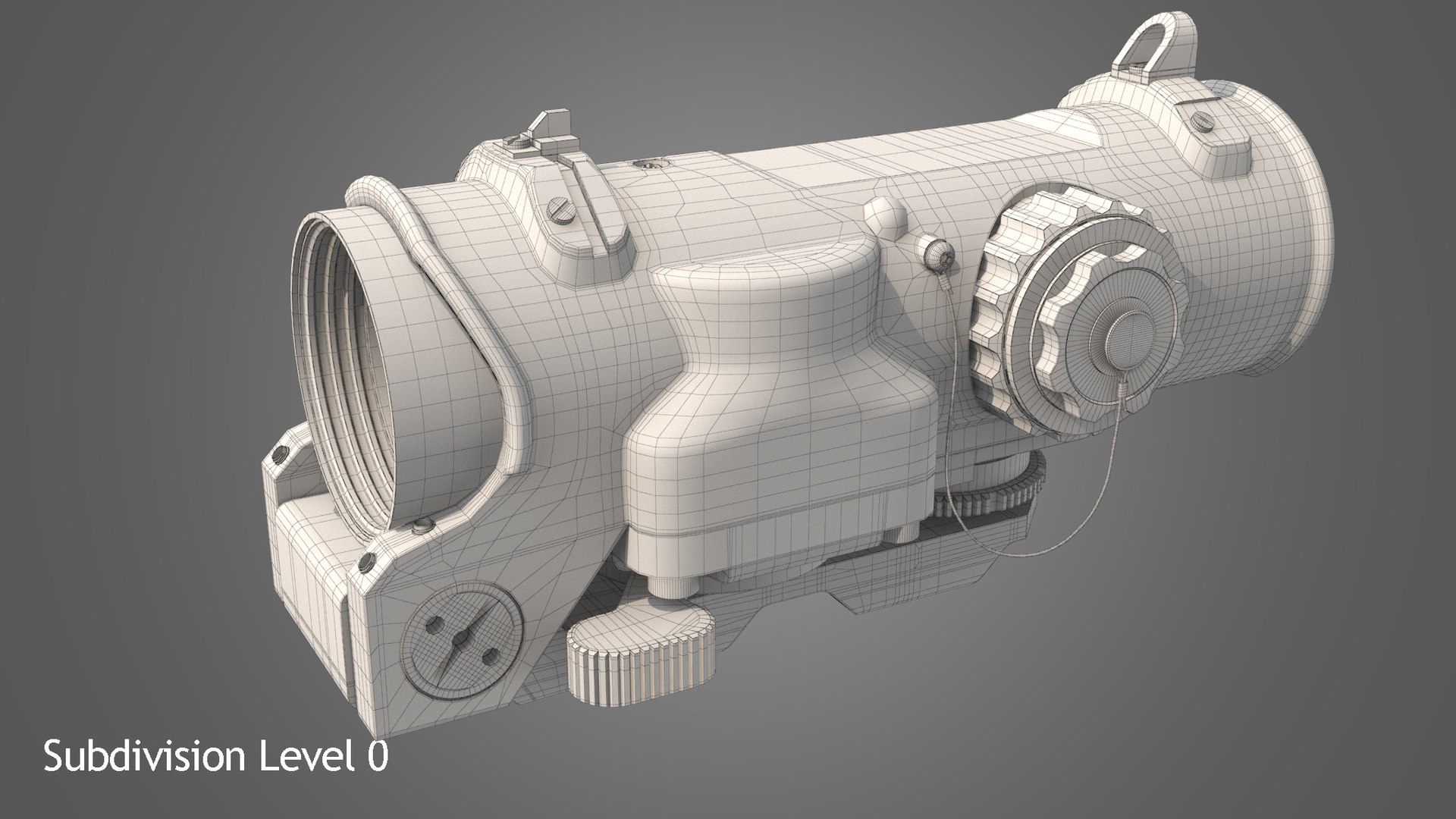3D Model Elcan Specter Scope - TurboSquid 1460956