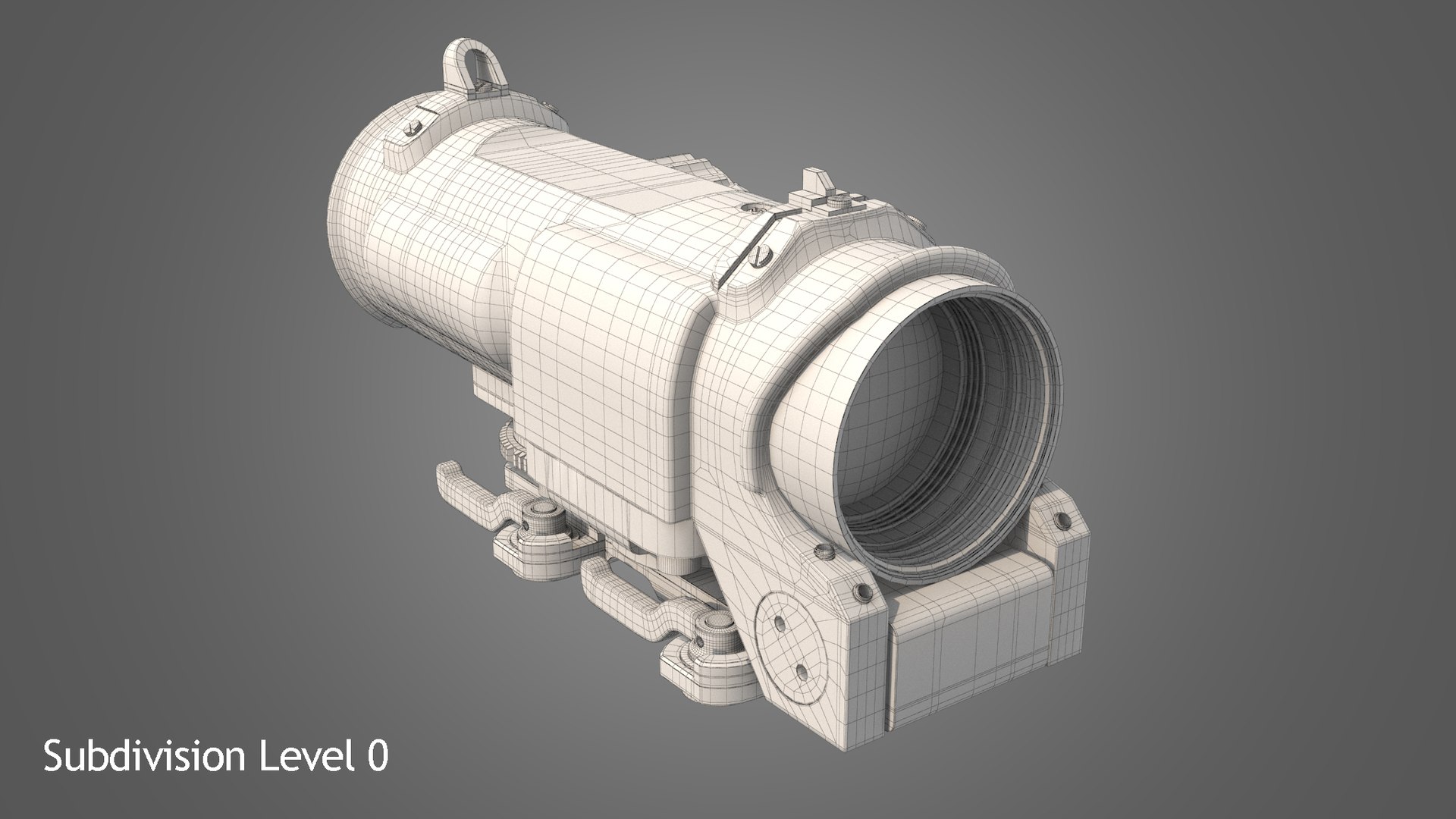 3D Model Elcan Specter Scope - TurboSquid 1460956