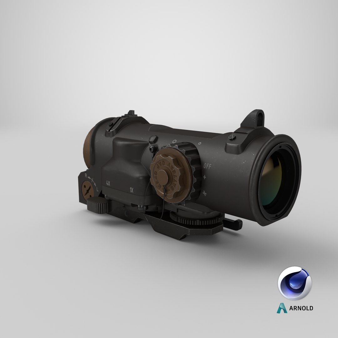 3D Model Elcan Specter Scope - TurboSquid 1460956