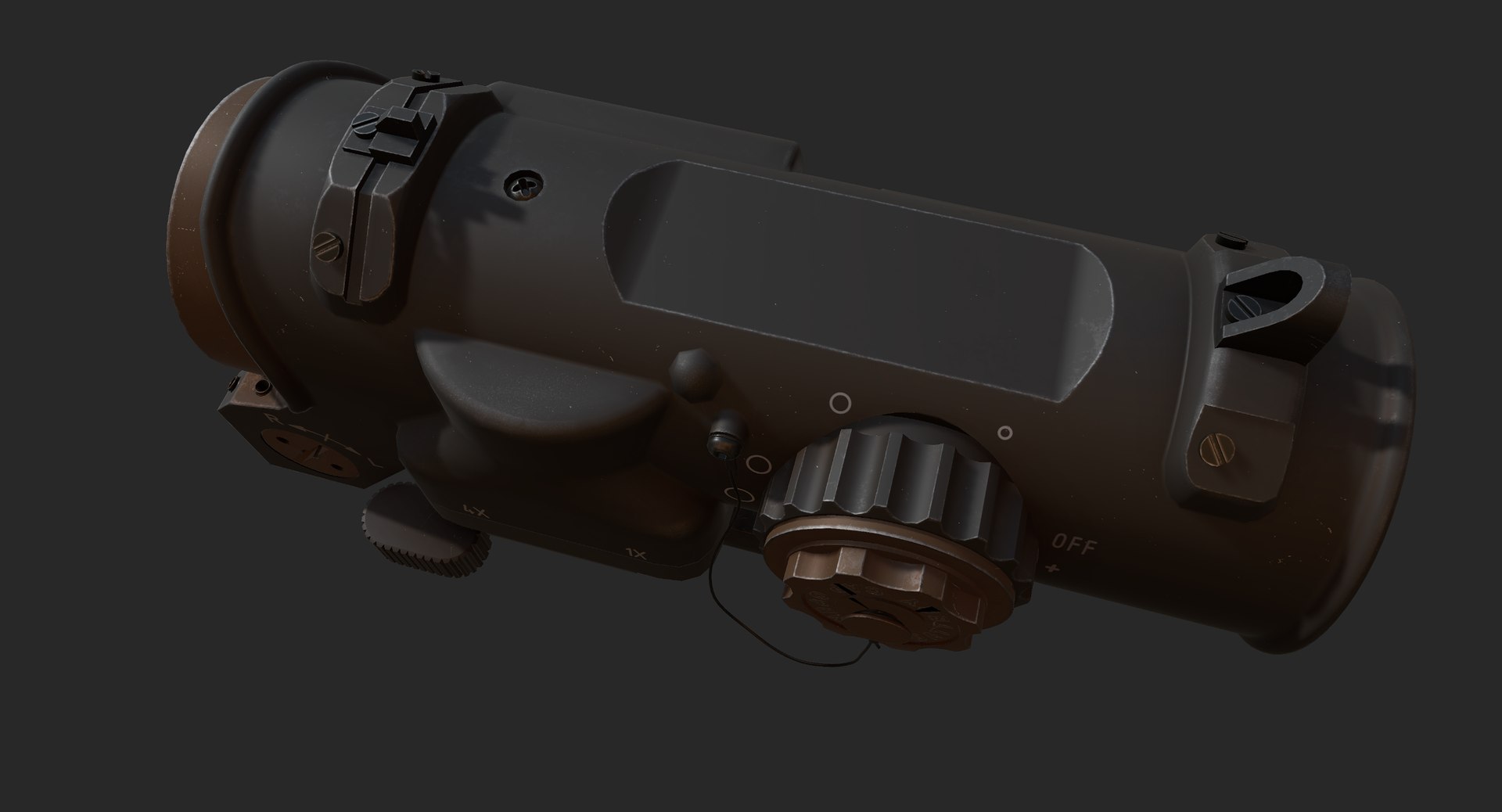3D Model Elcan Specter Scope - TurboSquid 1460956