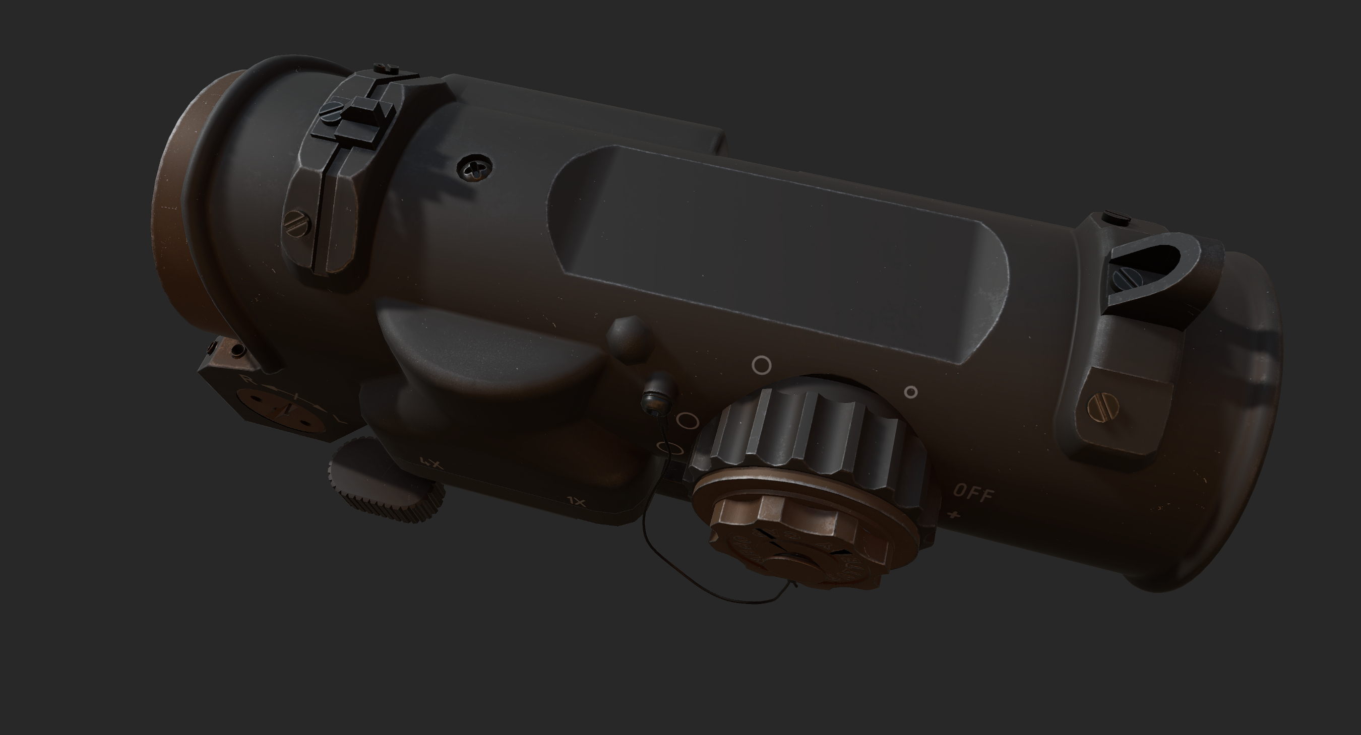 3D model elcan specter scope - TurboSquid 1460956