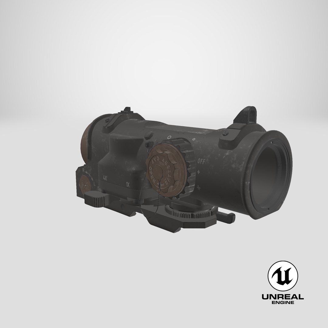 3D Model Elcan Specter Scope - TurboSquid 1460956