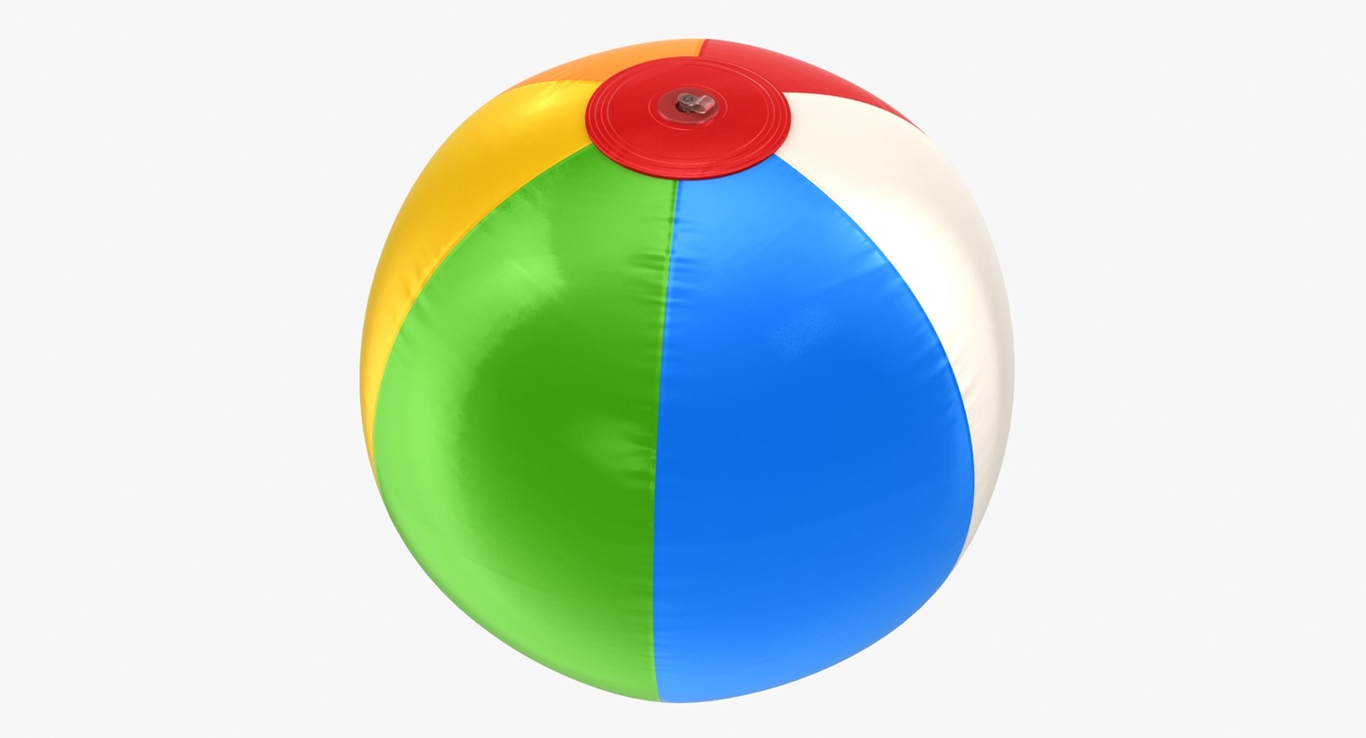 3D Beach Ball - TurboSquid 1298683