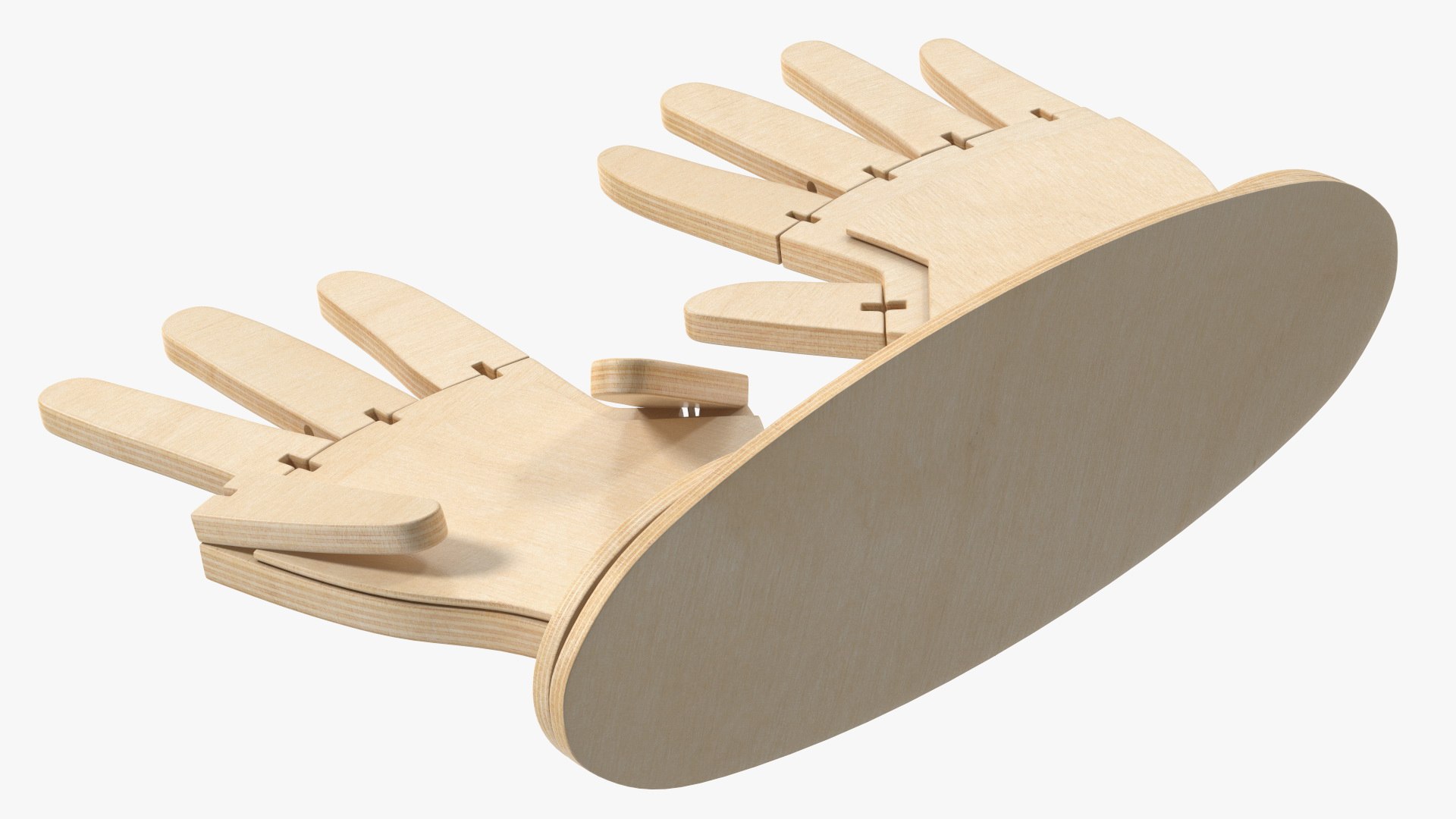 Counting Hands Three Fingers Up 3D - TurboSquid 1818367