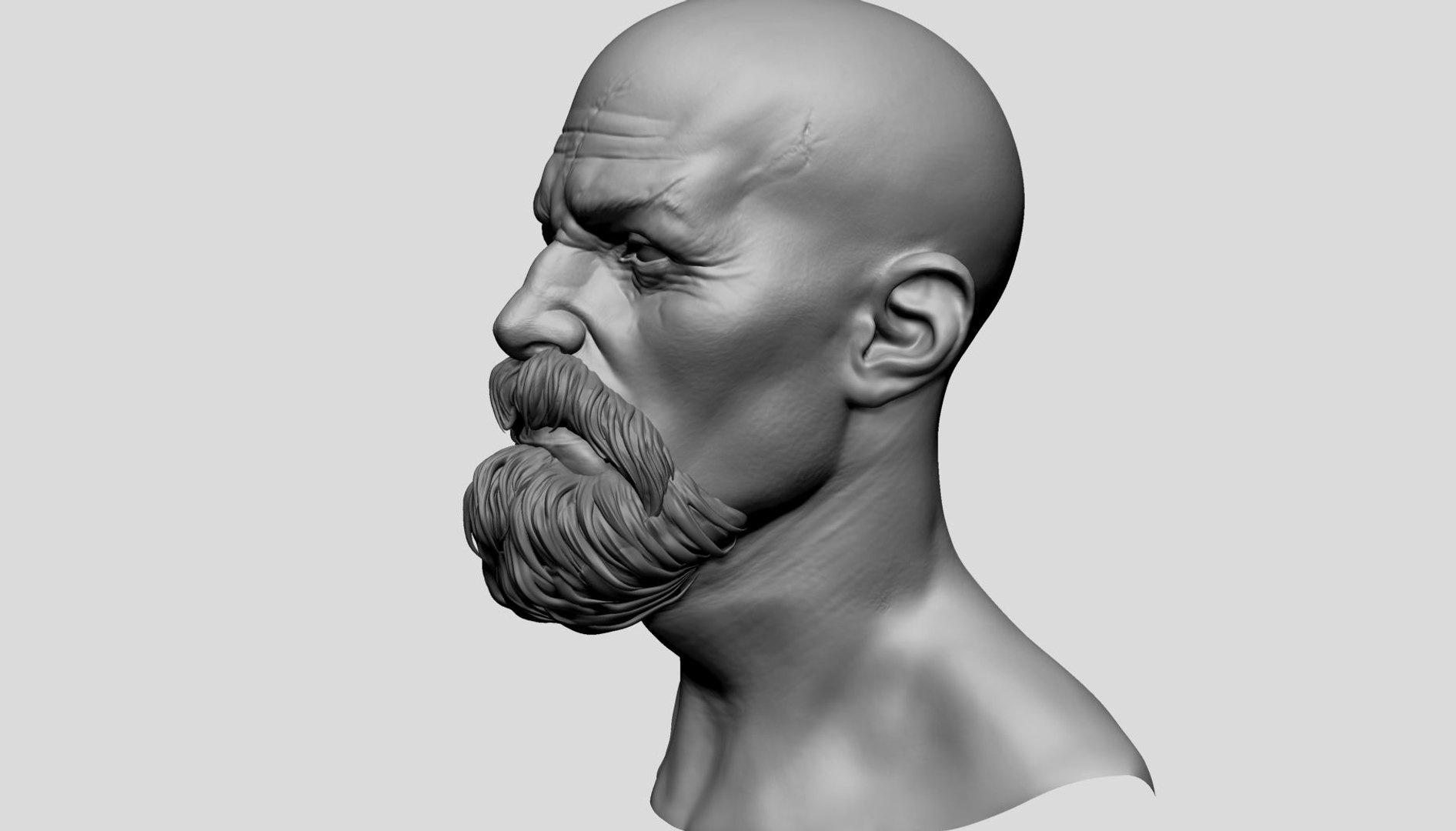 3D Male Head V8 Model - TurboSquid 1891983