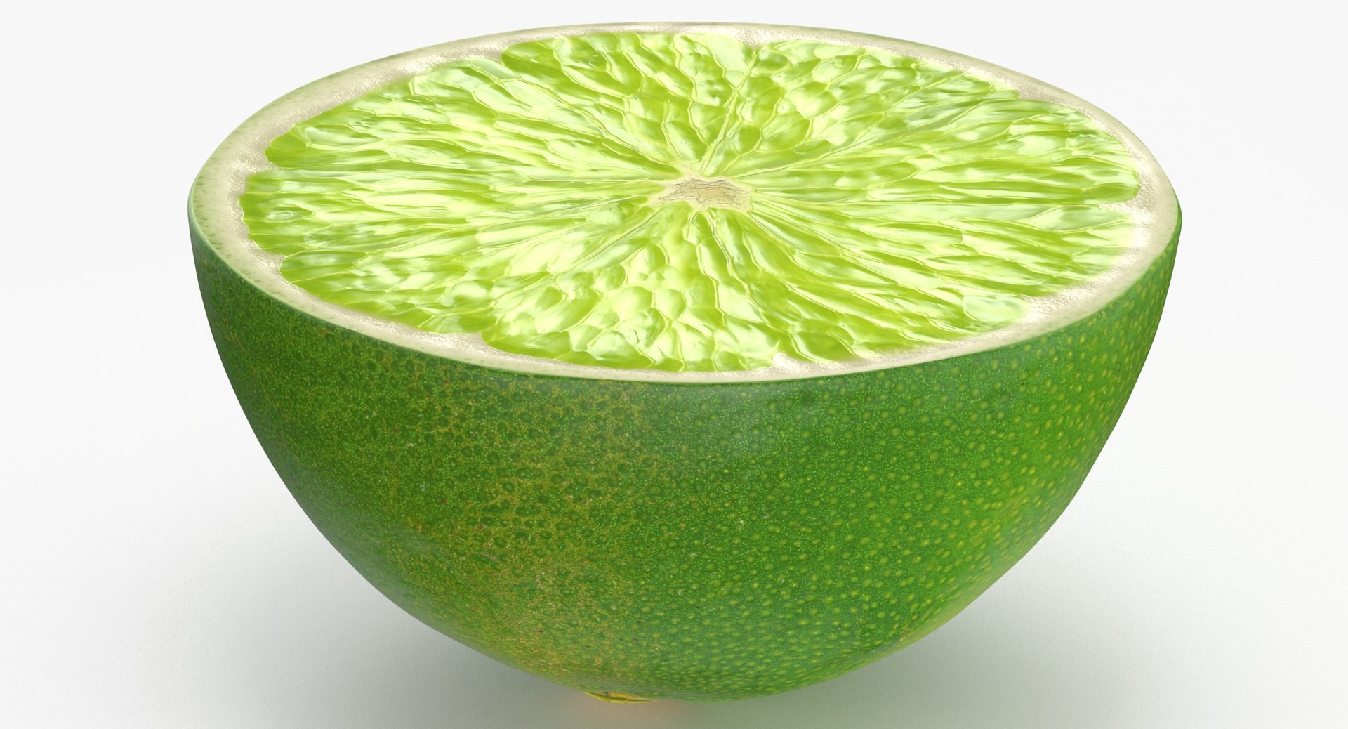 Prop 26 Lime Half 3D - TurboSquid 2146935