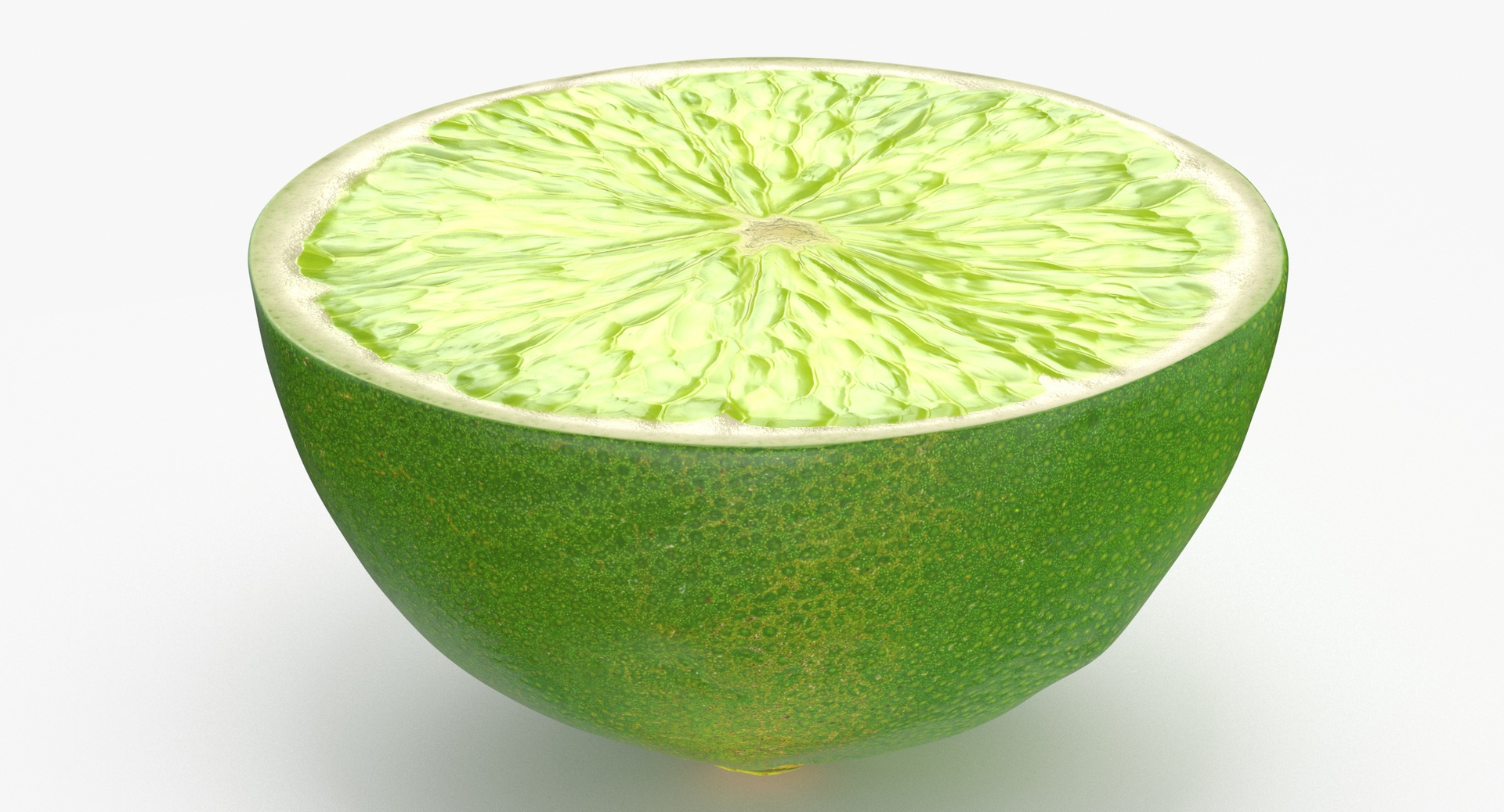 Prop 26 Lime Half 3D - TurboSquid 2146935