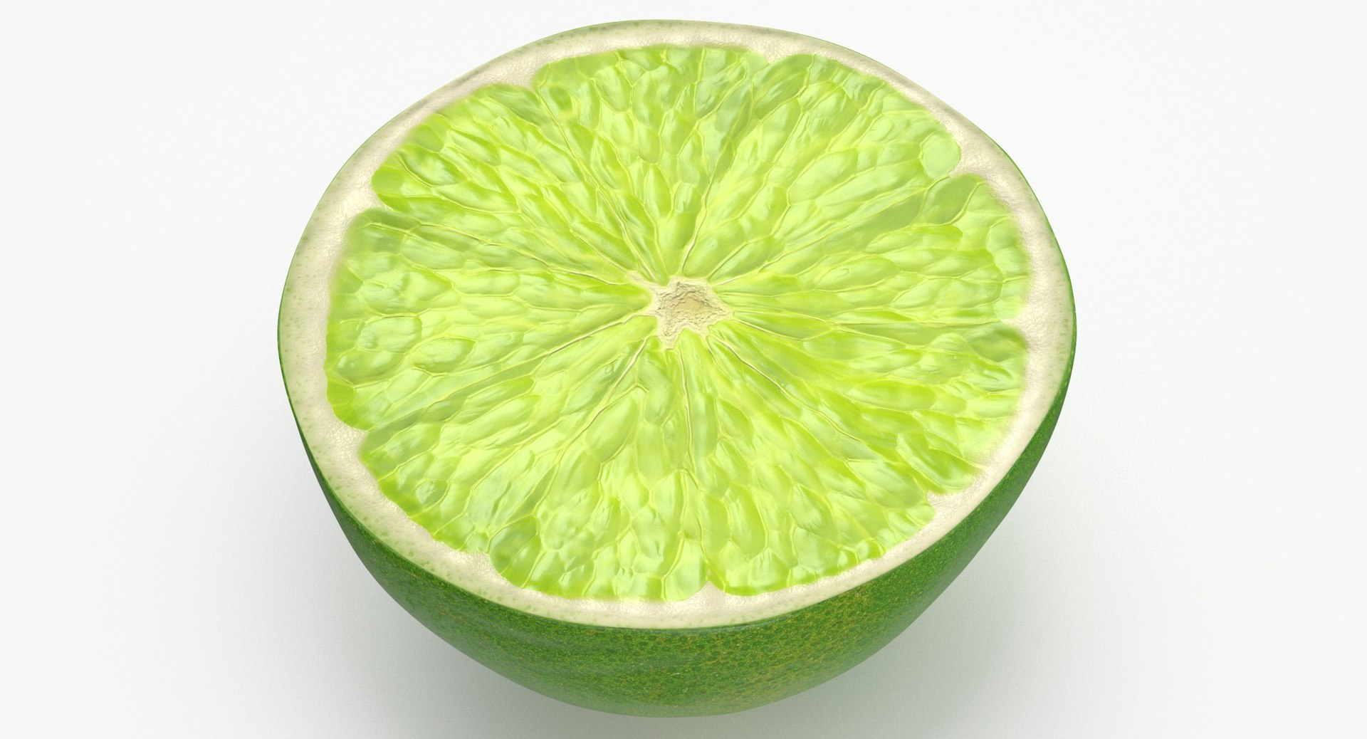 Prop 26 Lime Half 3D - TurboSquid 2146935