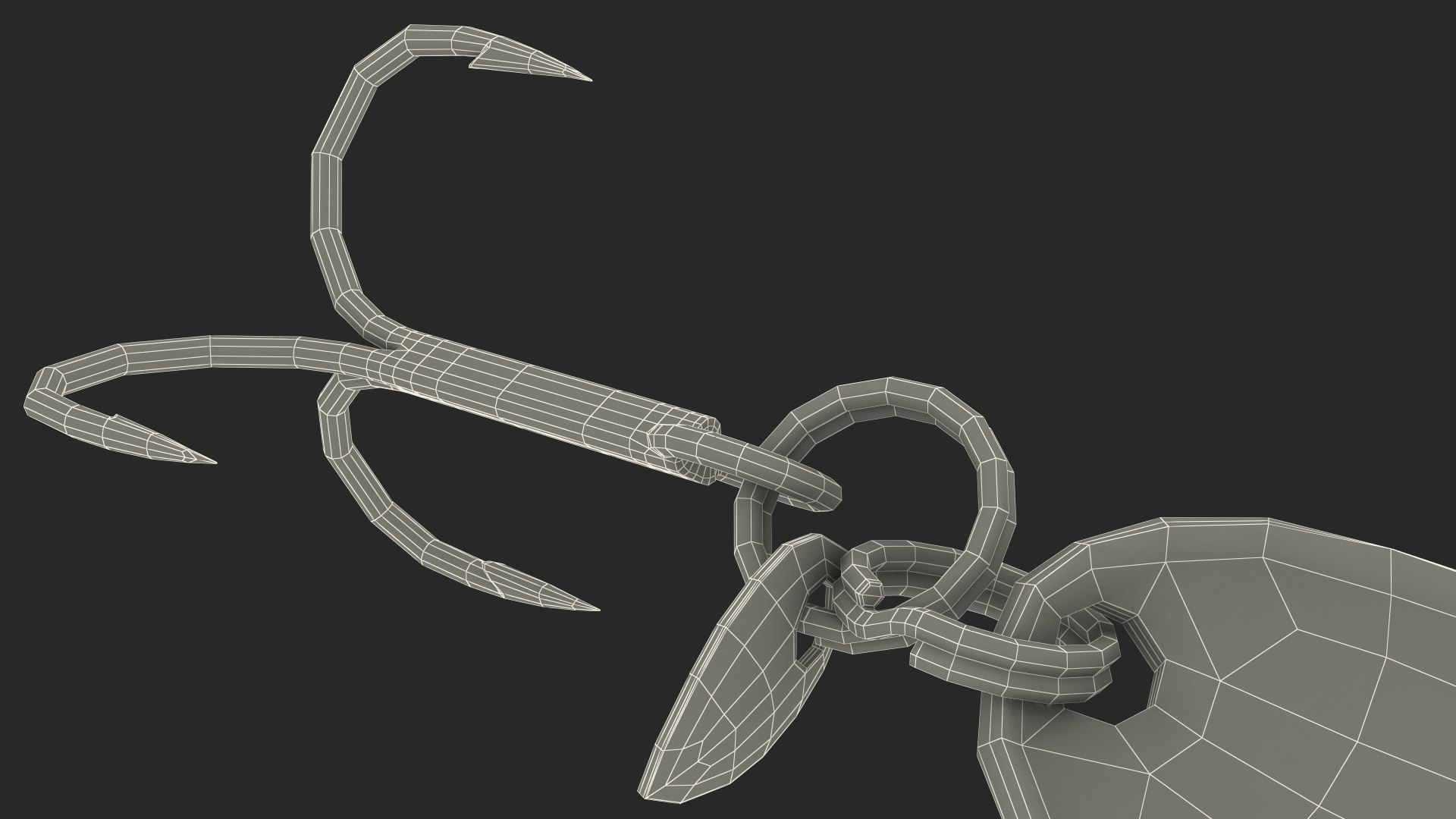 3D Copper Trolling Spoon Lure - TurboSquid 1827182